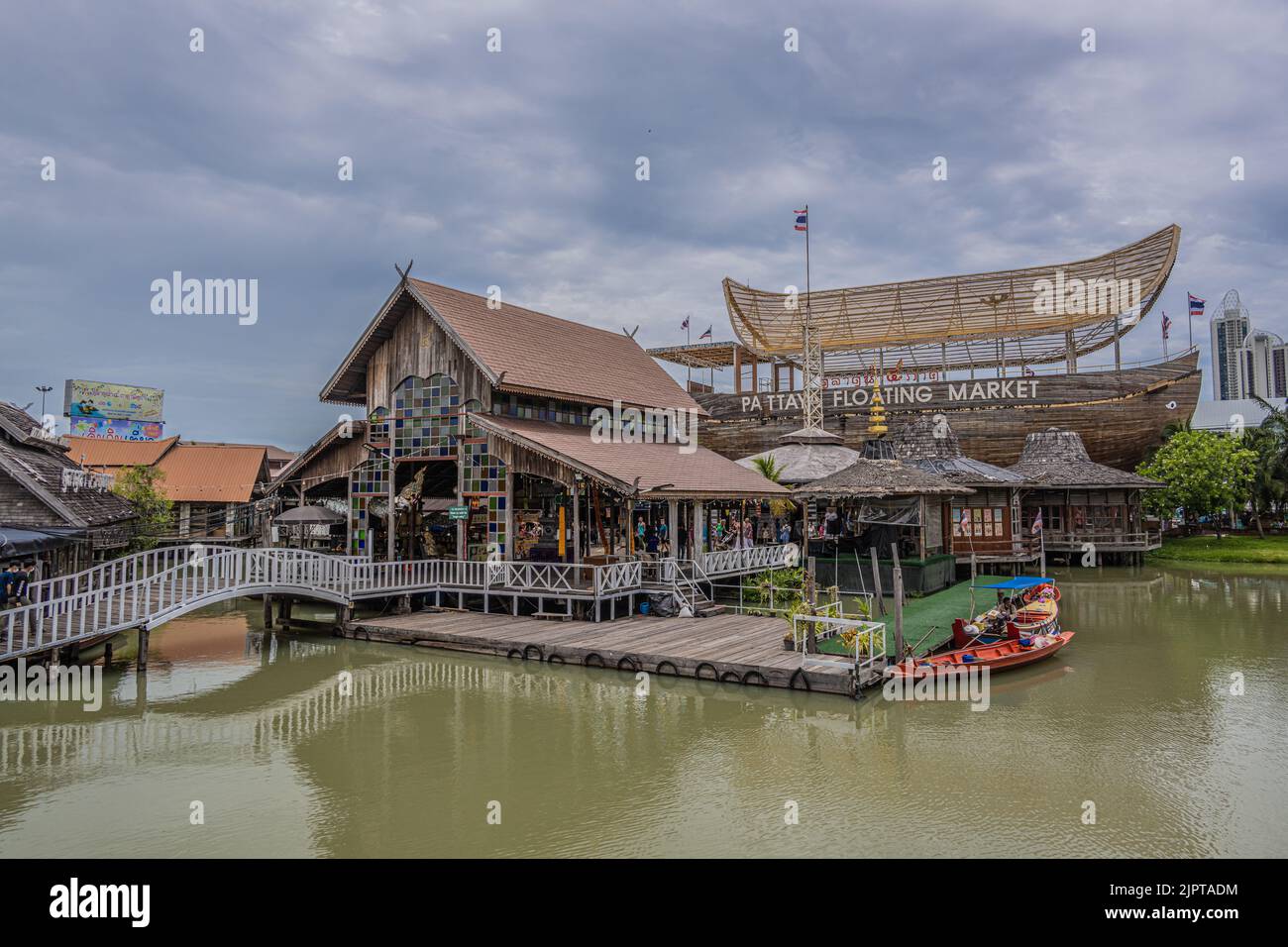 Floating Market 4 Pattaya Thailand Stock Photo - Alamy