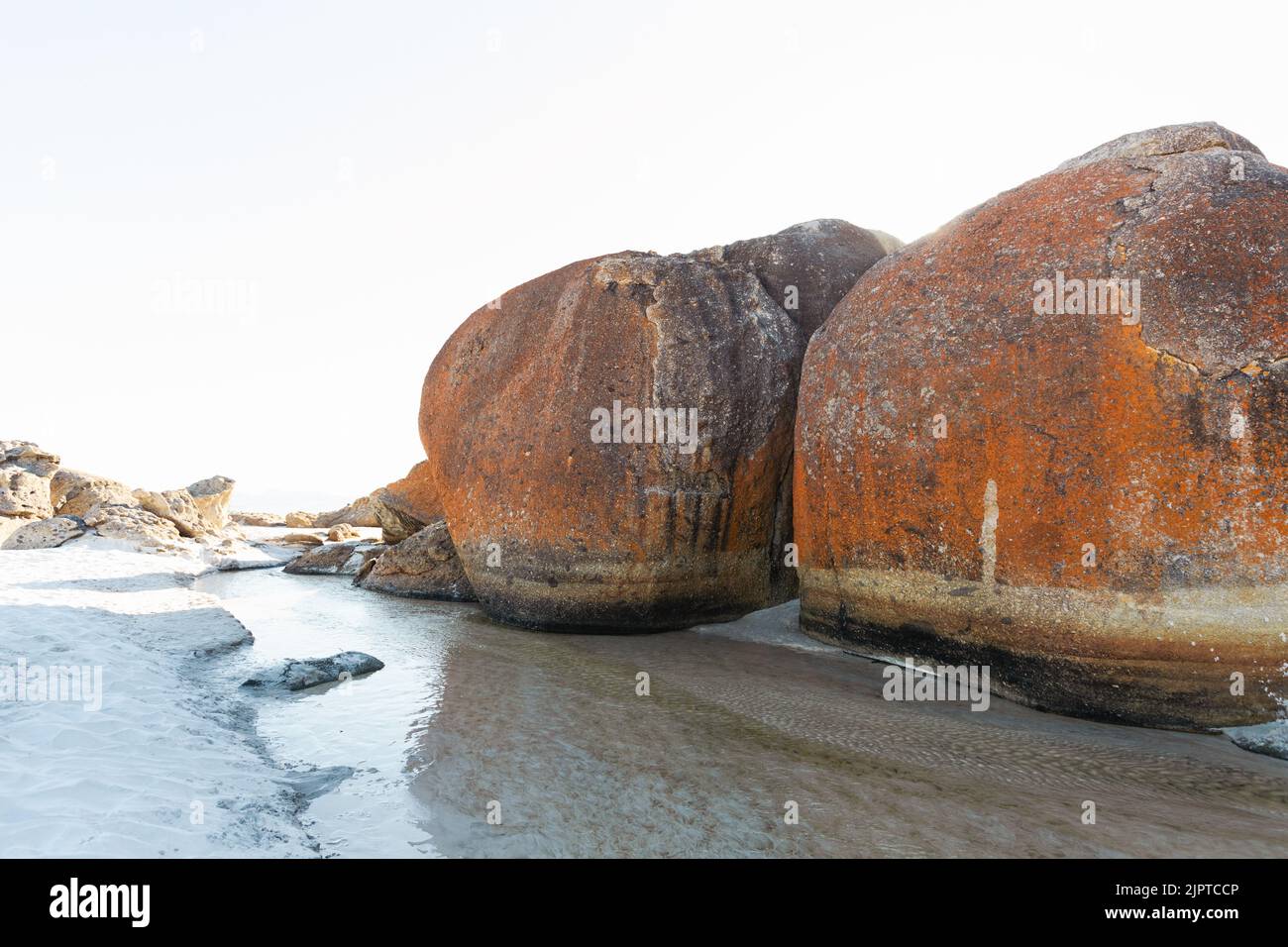 boulder rocks at Squeaky beach in Wilson's Promontory South Gippsland ...