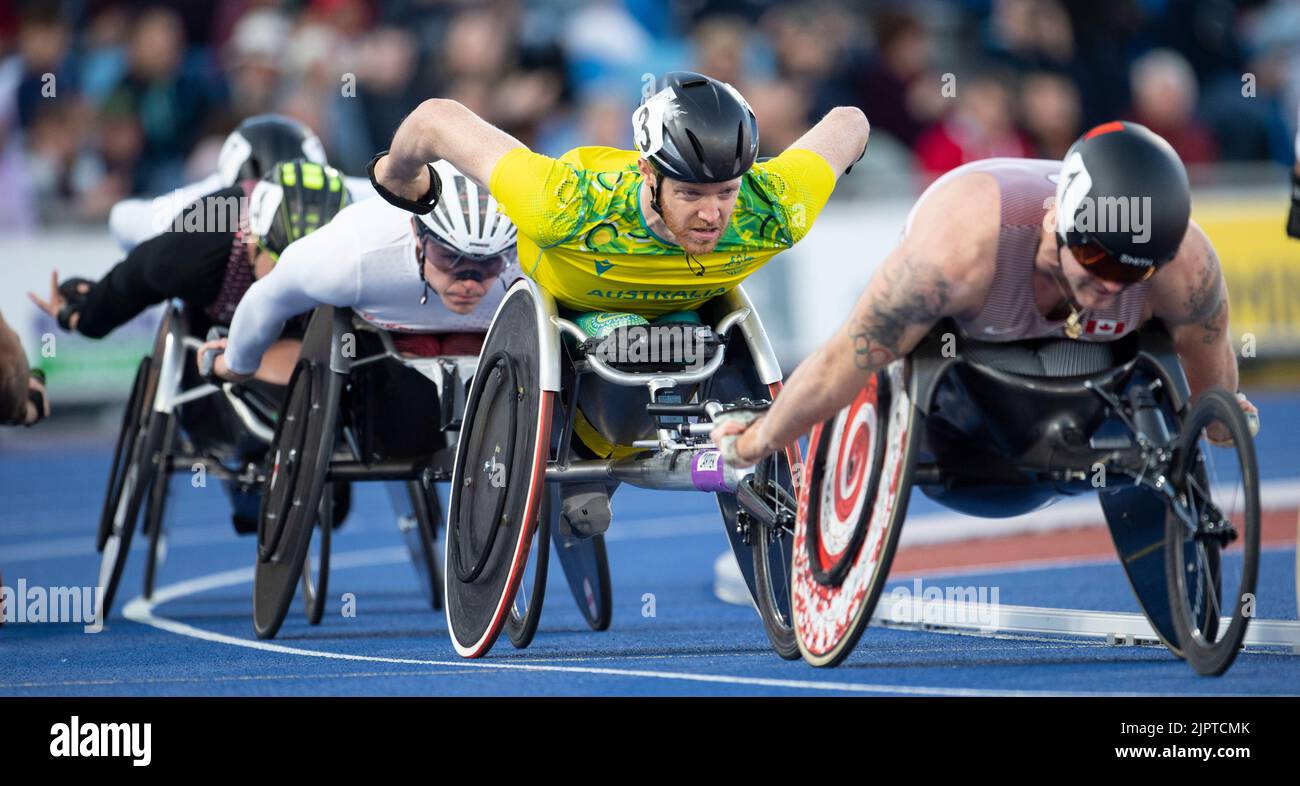 Samuel Carter of Australia competing in the men's T53/54 1500m - Final ...