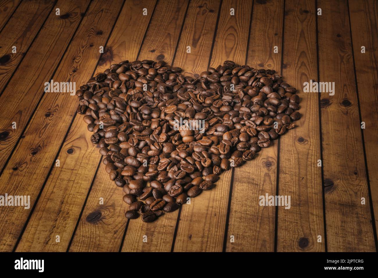 Coffee heart symbol made hi-res stock photography and images - Alamy