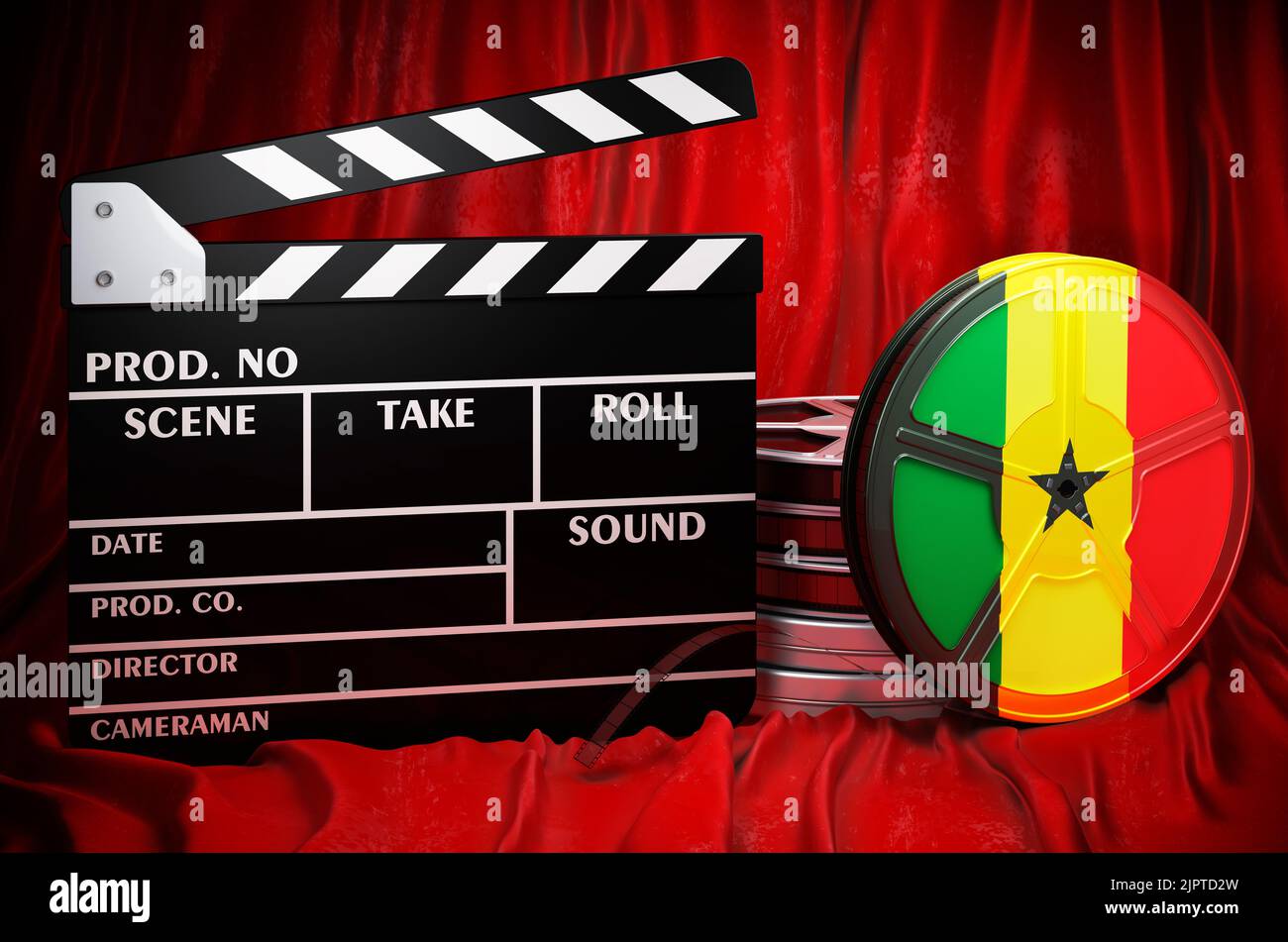 Senegalese cinematography, film industry, cinema in Senegal, concept ...