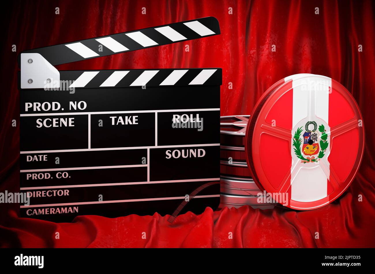 Peruvian cinematography, film industry, cinema in Peru, concept ...