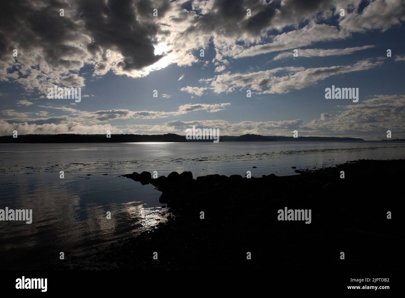 Vancouver Island - Sonnenaufgang - Discovery Passage - Kanada ...