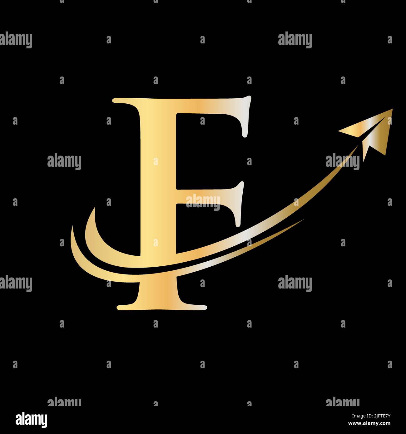 Letter F Travel Logo Vector Template. Initial Travel Logo on Letter F ...