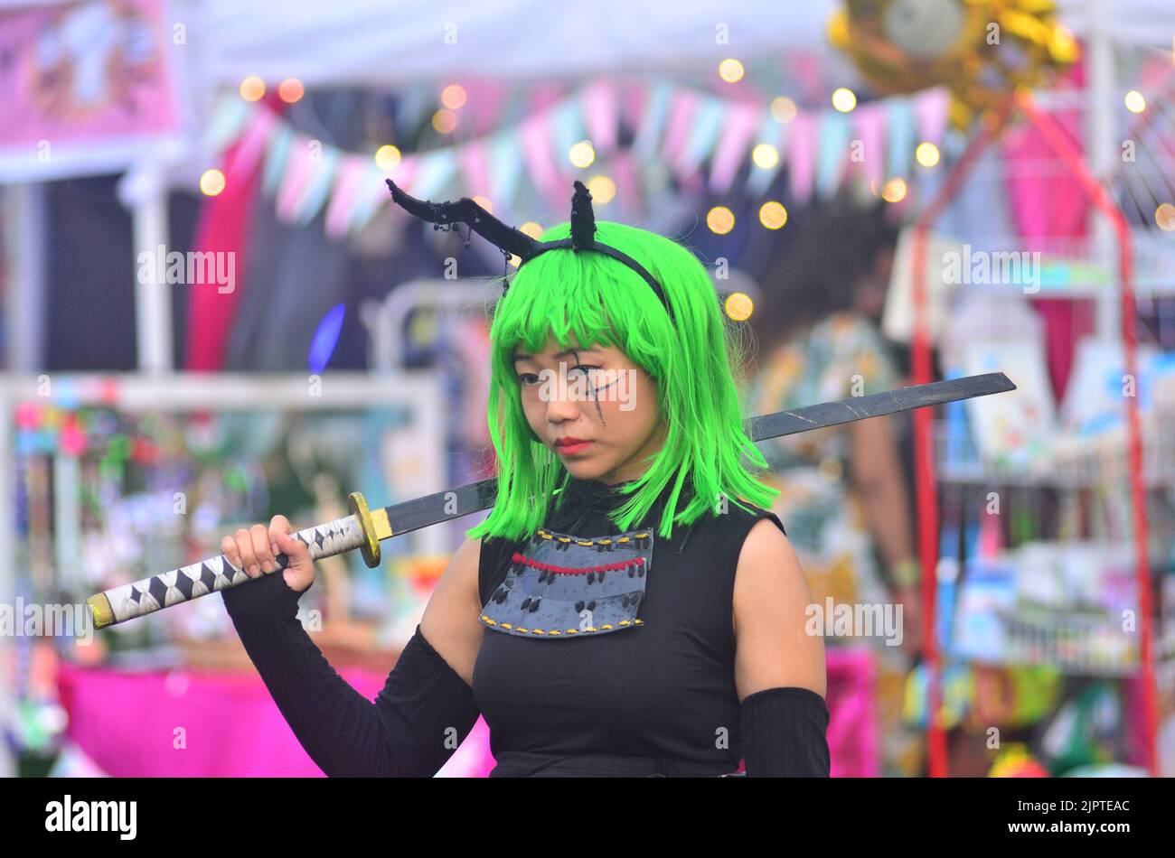 India cosplay hi-res stock photography and images - Alamy