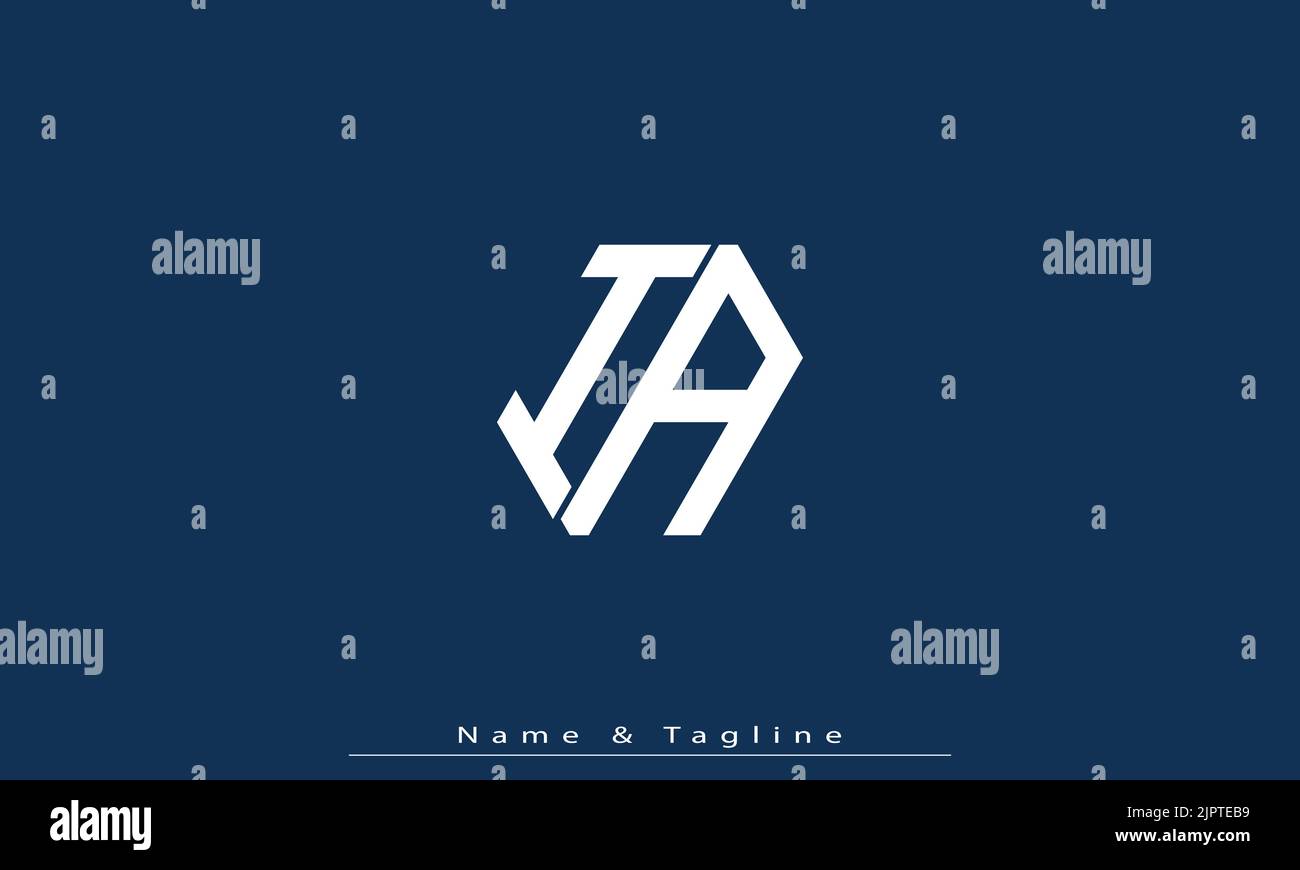 Alphabet letters Initials Monogram logo IA , AI Stock Vector Image ...