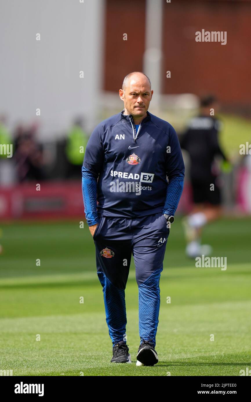 Alex Neil manager of Sunderland Stock Photo - Alamy