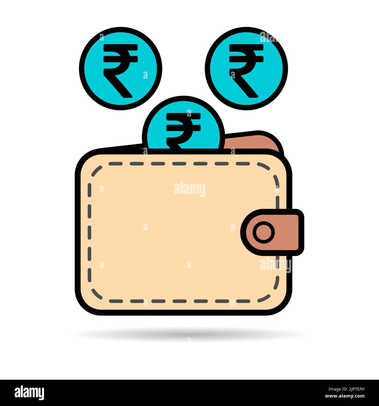 India market money silhouette Stock Vector Images - Alamy