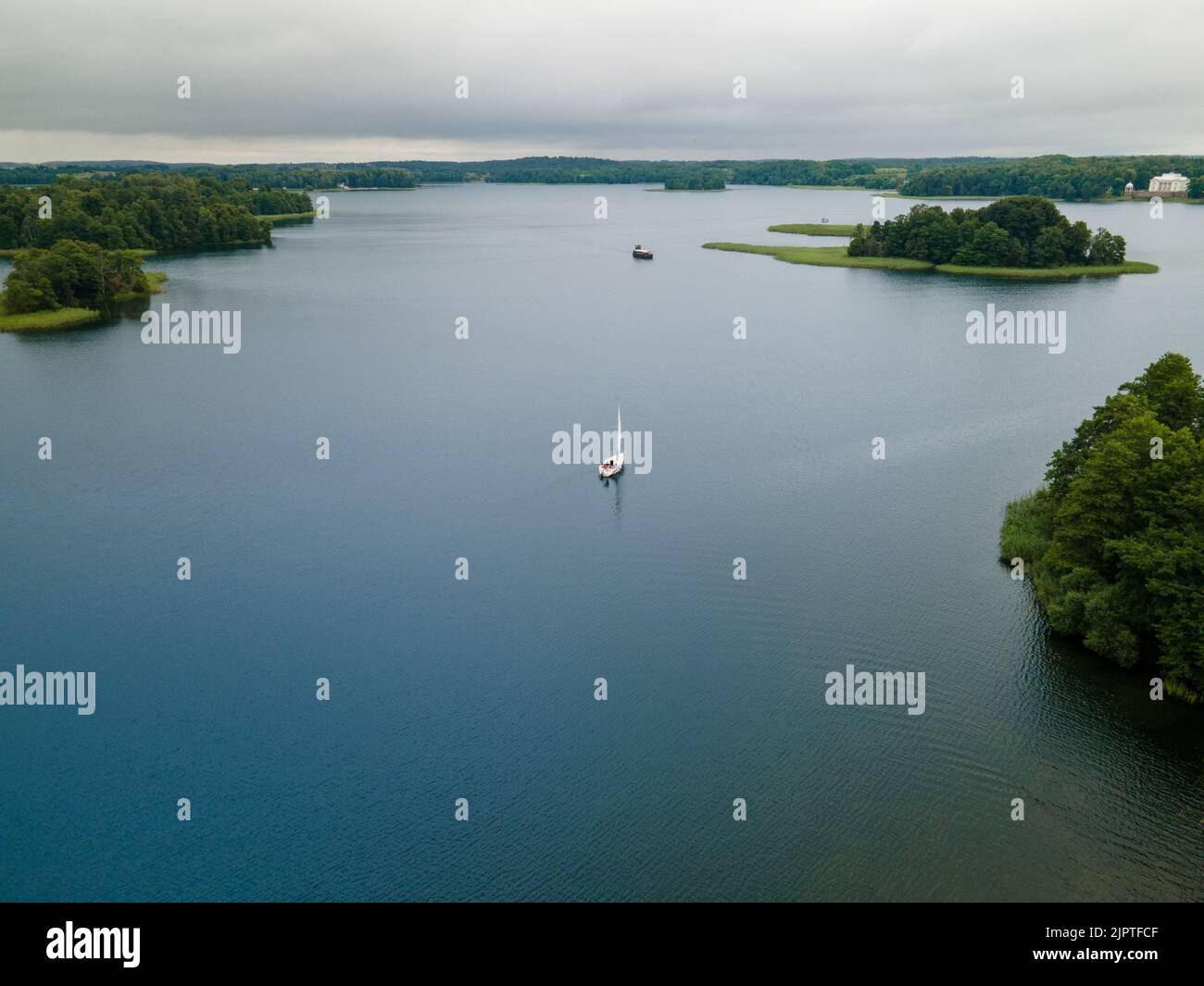 Galves lake trakai lithuania hi-res stock photography and images - Alamy