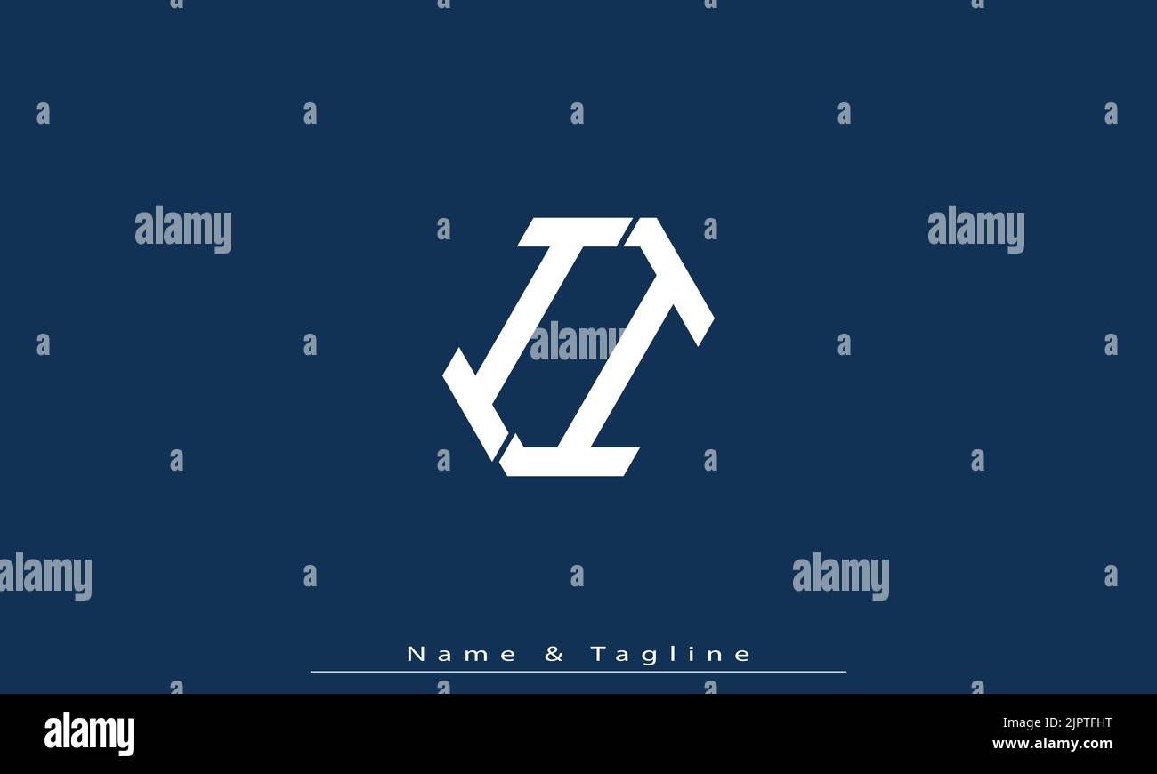 Alphabet letters Initials Monogram logo II Stock Vector Image & Art - Alamy