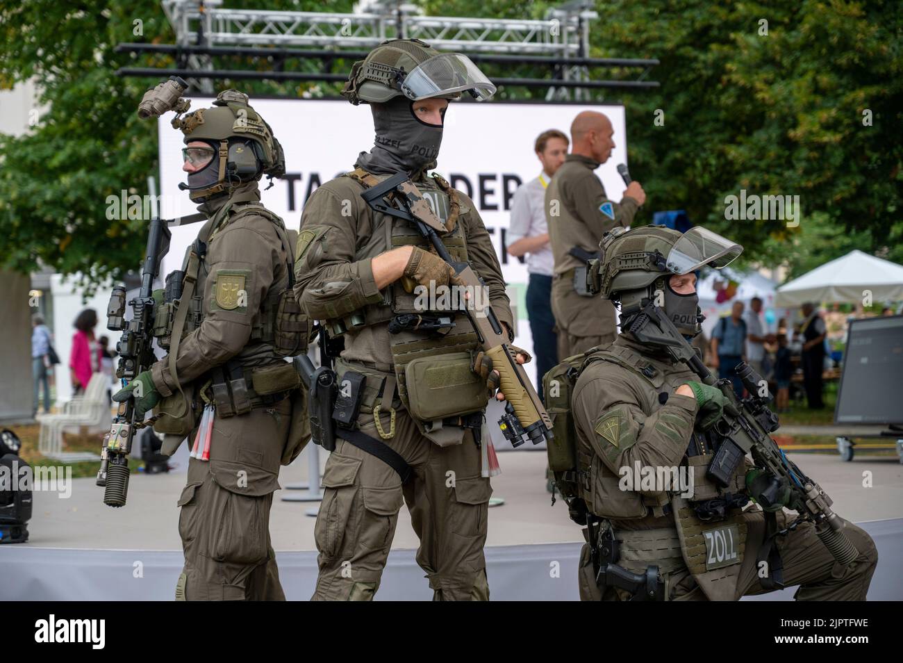 Berlin, Germany. 20th Aug, 2022. At the Federal Government's Open Day ...