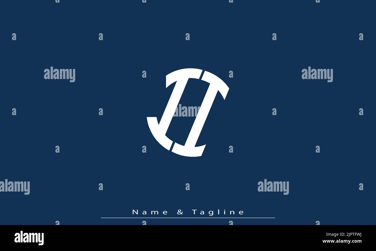 Alphabet letters Initials Monogram logo II Stock Vector Image & Art - Alamy