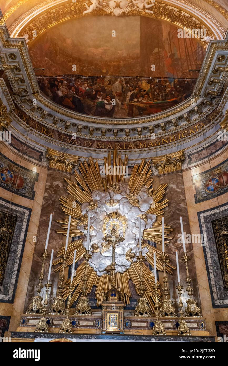Santa Maria della Vittoria, Rome, Italy Stock Photo - Alamy