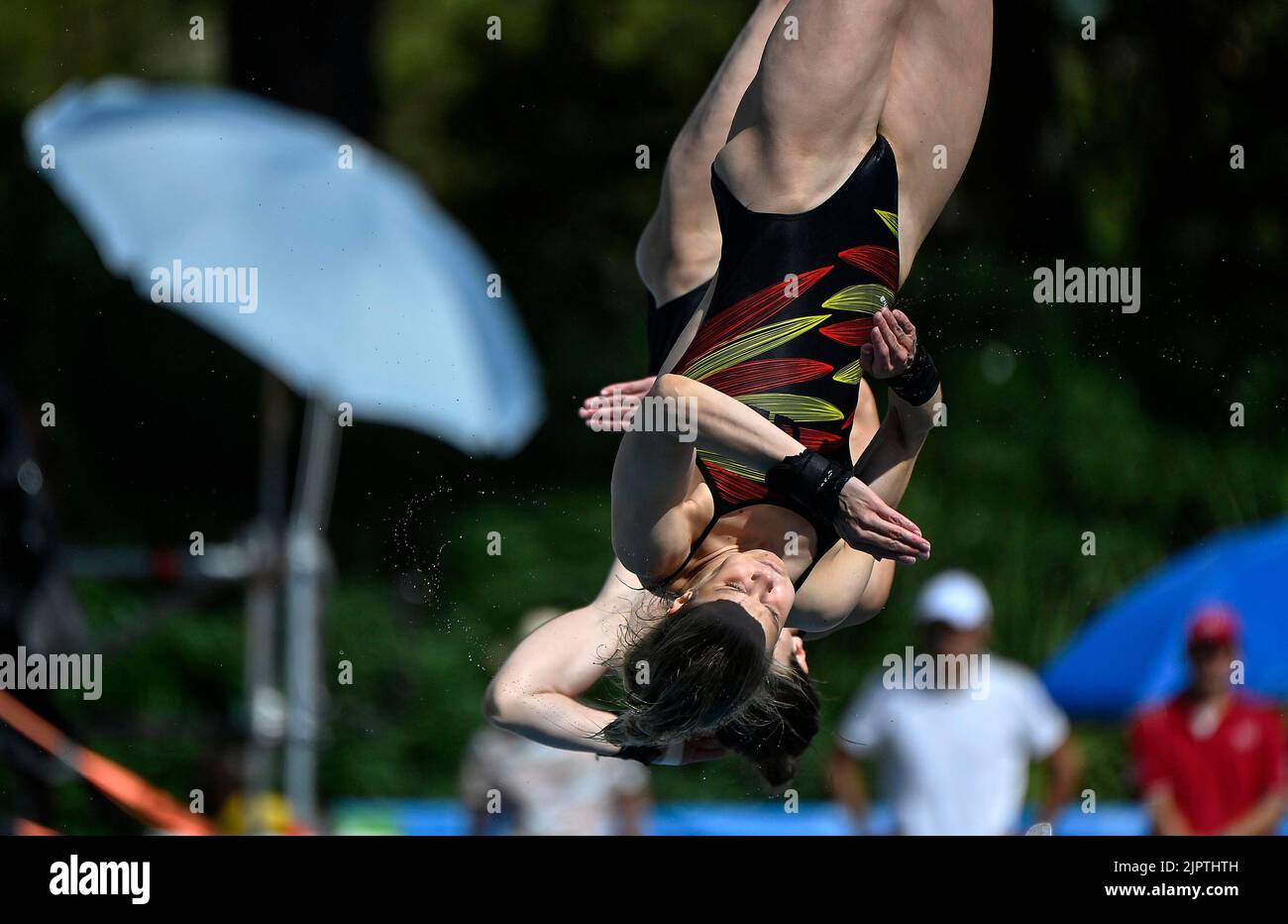 August 20, 2022, Rome: Christina (L) and Elena (R) Wassen of Germany ...