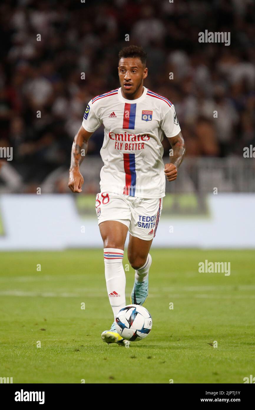 Corentin TOLISSO of Lyon during the French championship Ligue 1 ...