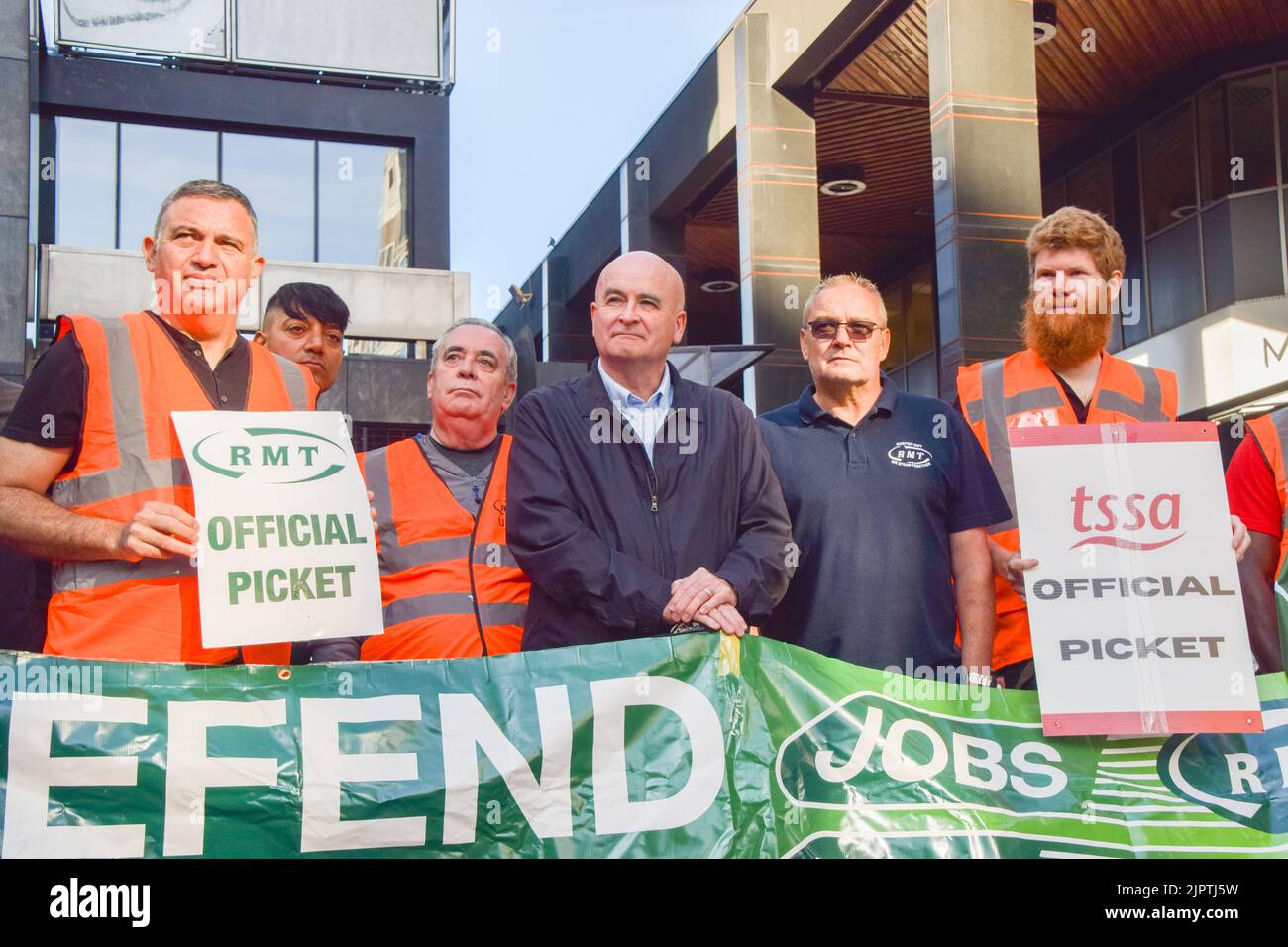 Mick Lynch Picket Line Kay Burley at Janet Cantrell blog