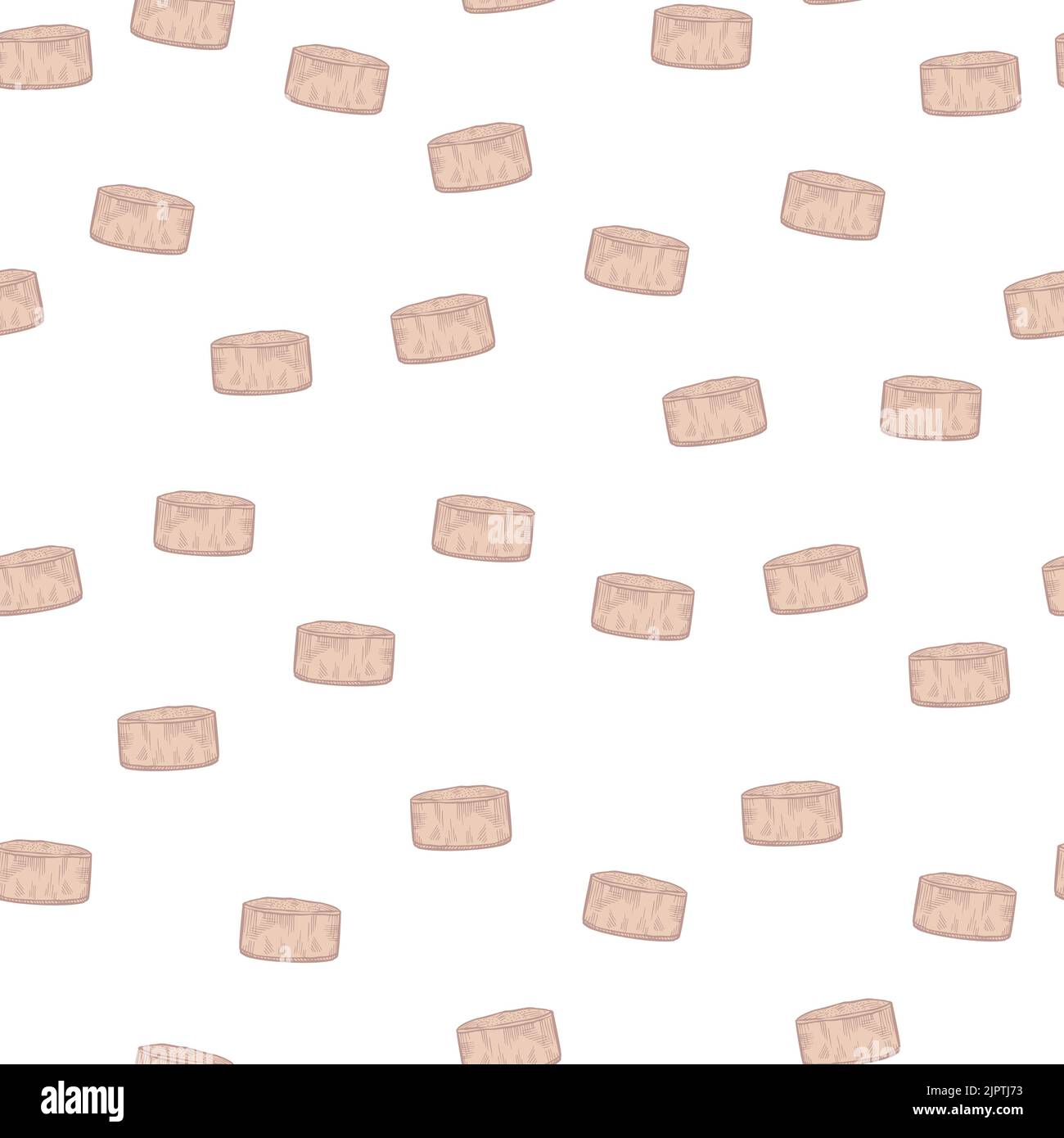 Chef hat engraved seamless pattern. Kitchen small element in hand drawn ...