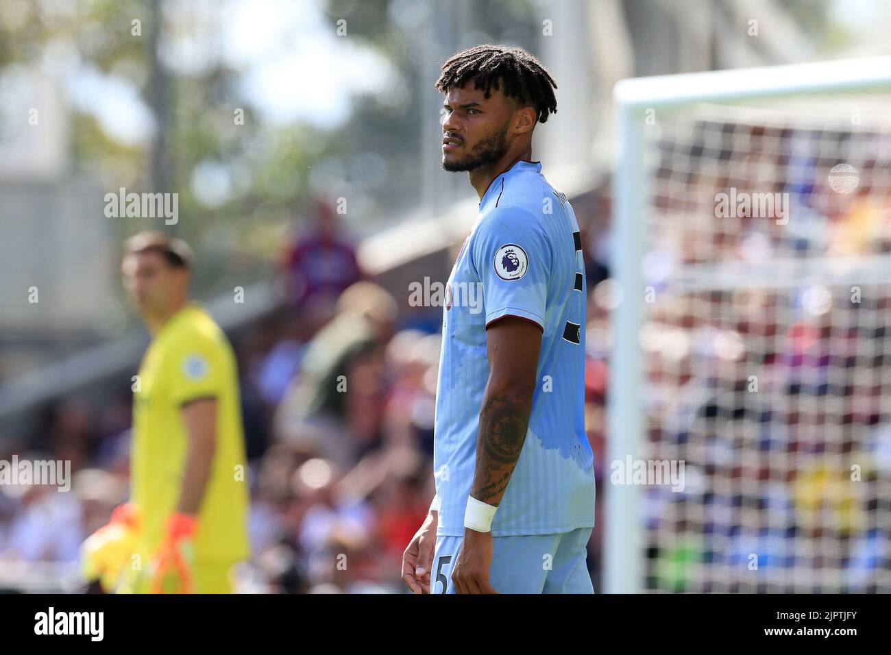 Tyrone Mings of Aston Villa in action Stock Photo - Alamy