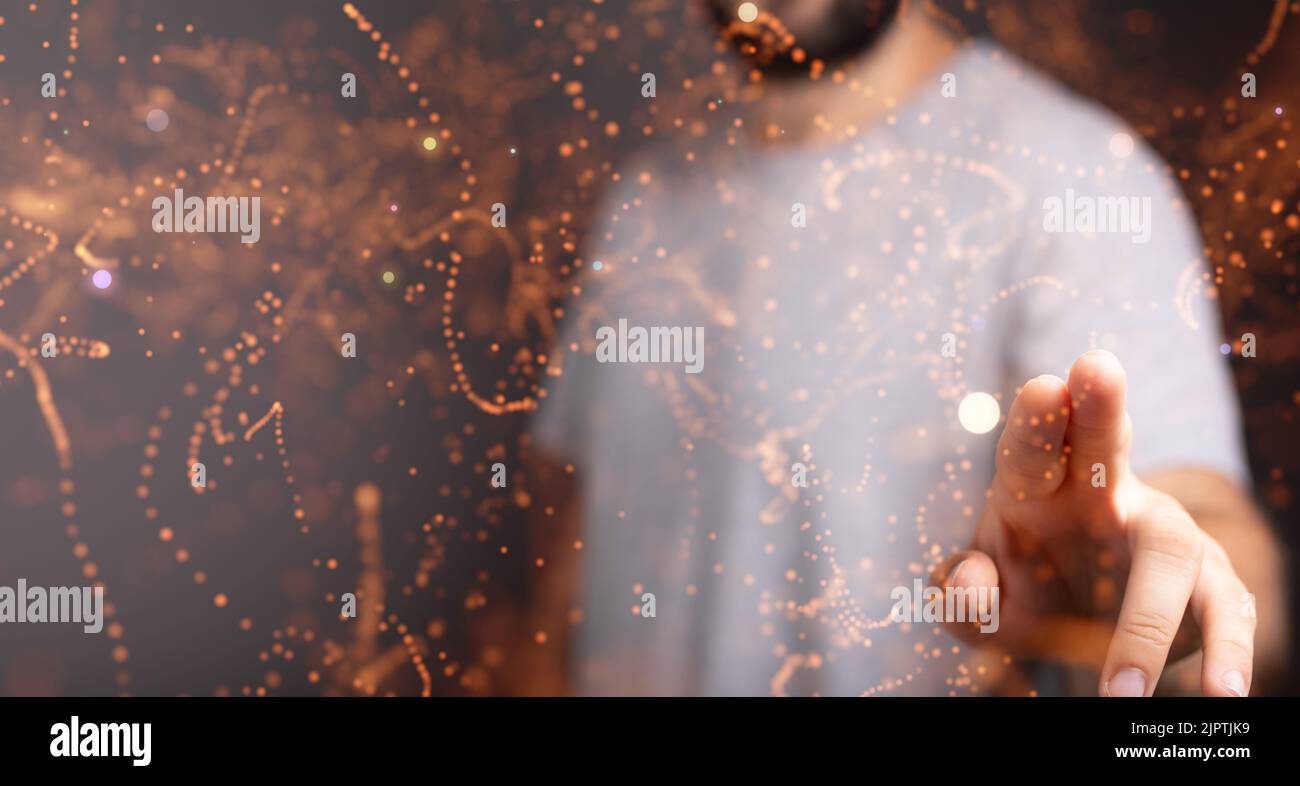 Connecting the dots computer screen hi-res stock photography and images - Alamy