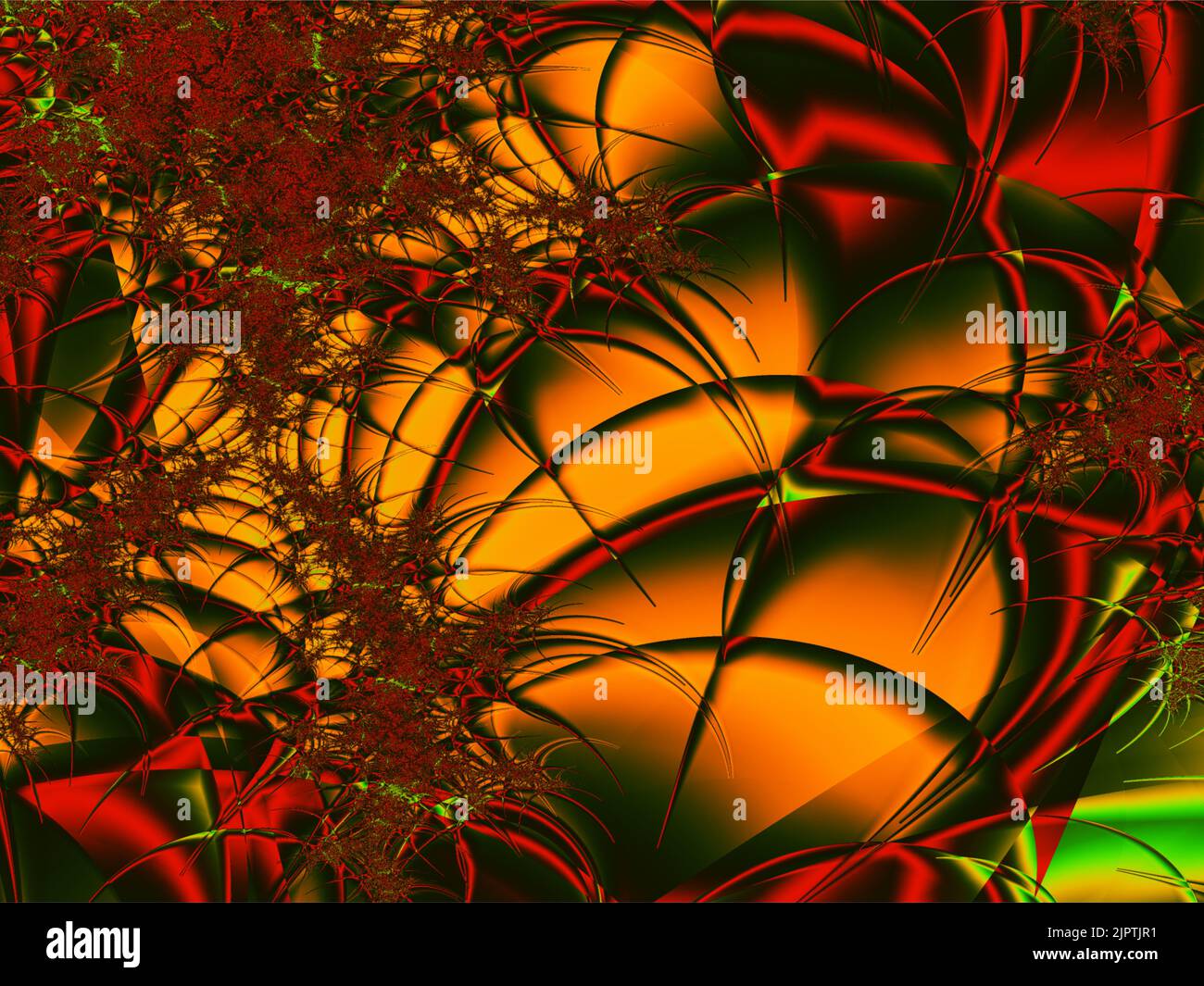 abstract bright orange red linear pattern, color graphics, background ...