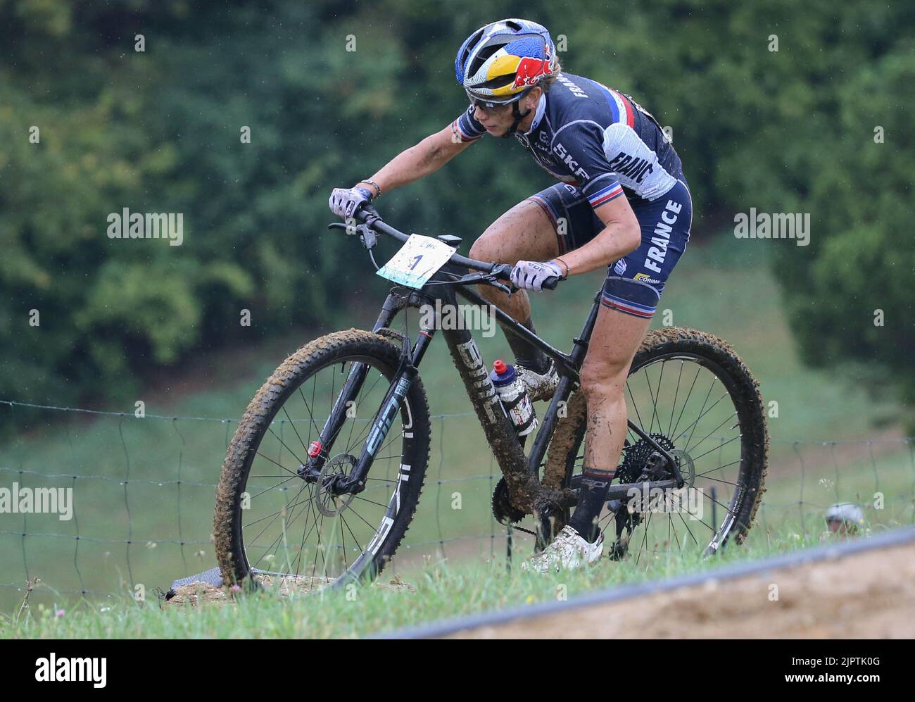 Pauline Ferrand Prevot of France during the Cycling Mountain Bike ...
