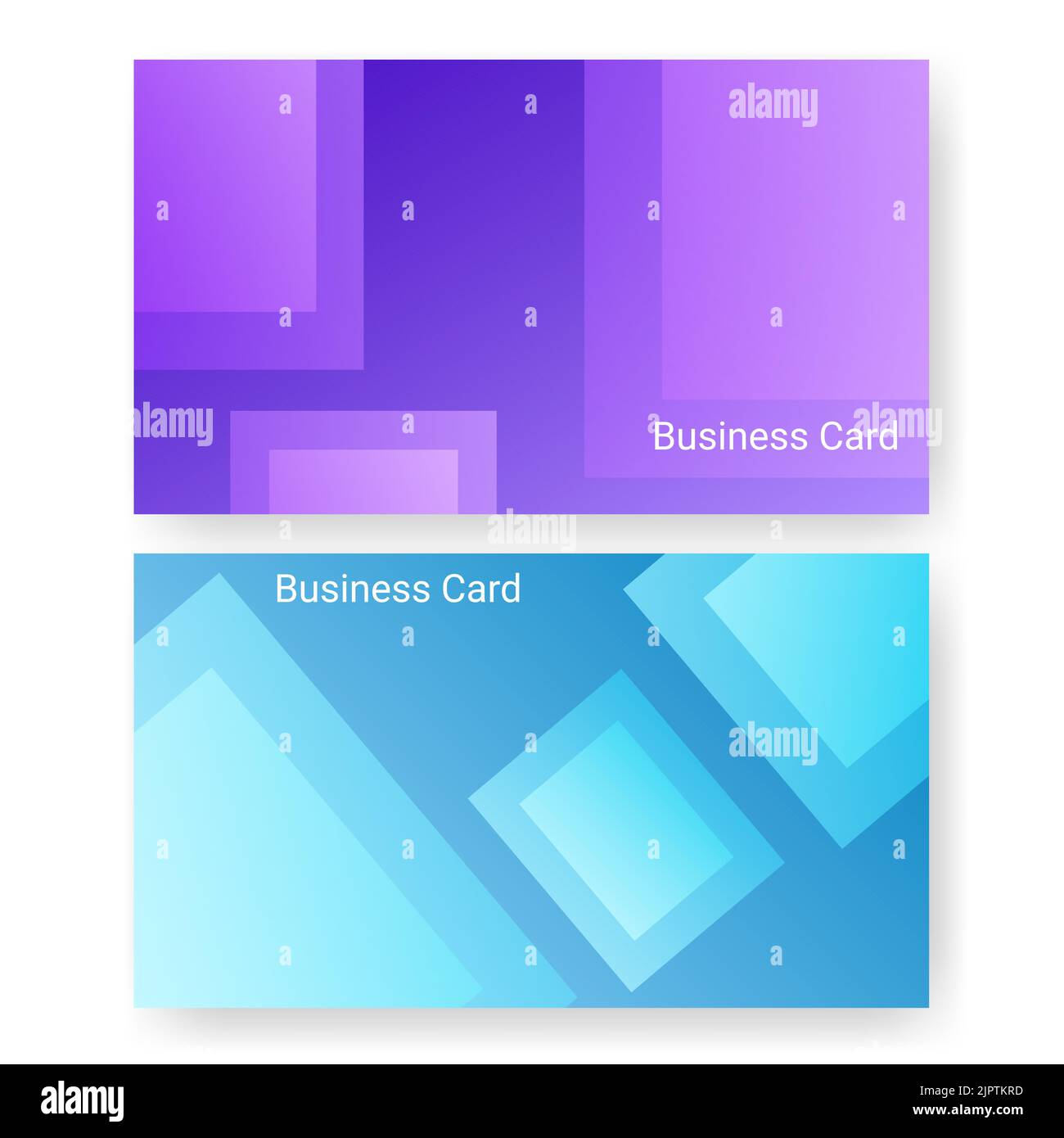 business card name template set poster Stock Vector Image & Art - Alamy