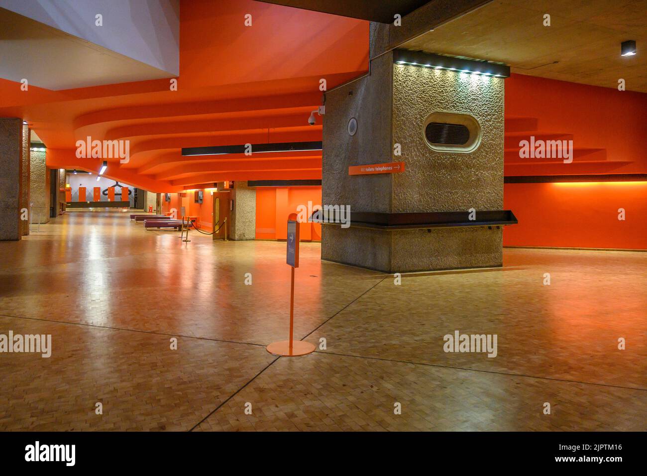 Barbican centre interior design hi-res stock photography and images - Alamy