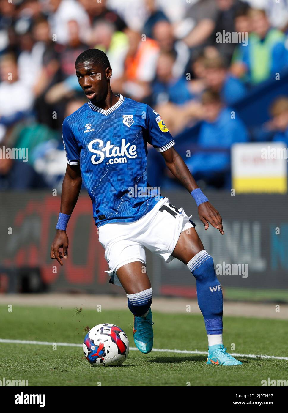 Watford's Yaser Asprilla in action during the Sky Bet Championship ...
