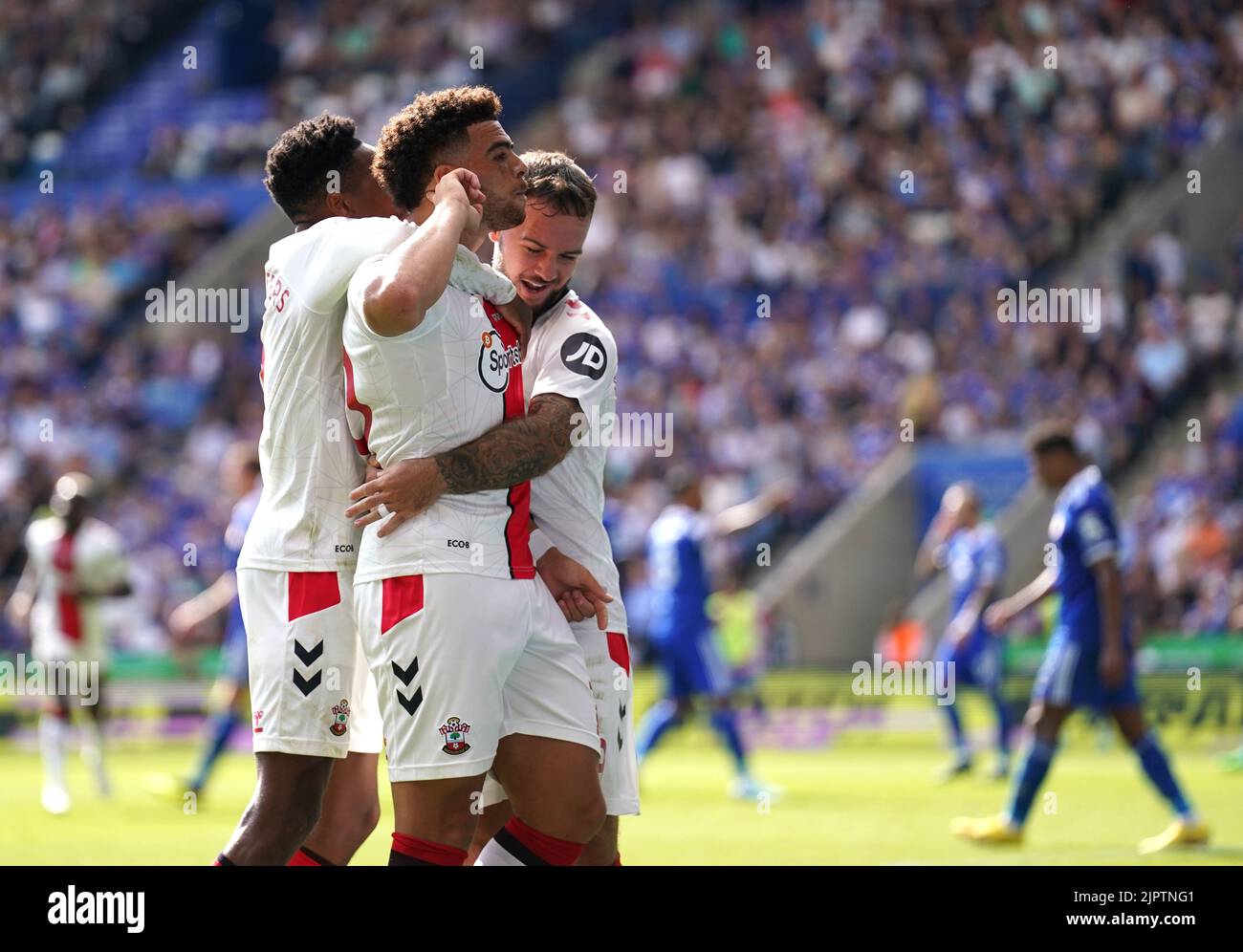 Southampton's Che Adams celebrates scoring their side's first goal of ...