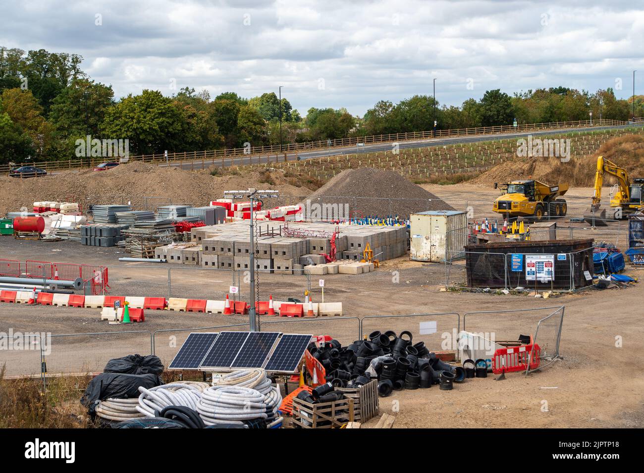 Slough Berkshire Uk 20th August 2022 The M4 Depot In Slough Near