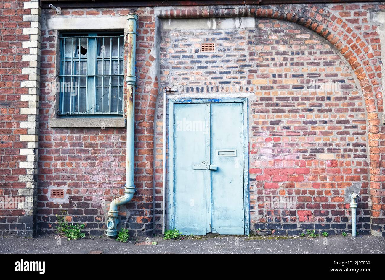 Industrial factory warehouse at steel metal workshop business Stock ...