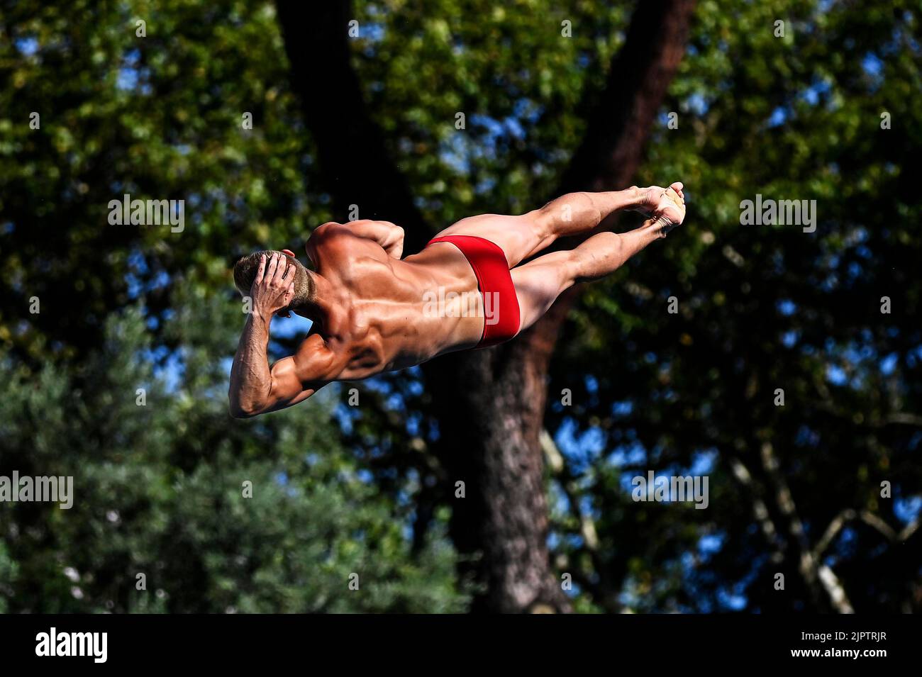 August 20, 2022, Rome: Timo Barthel of Germany competes in the men ...