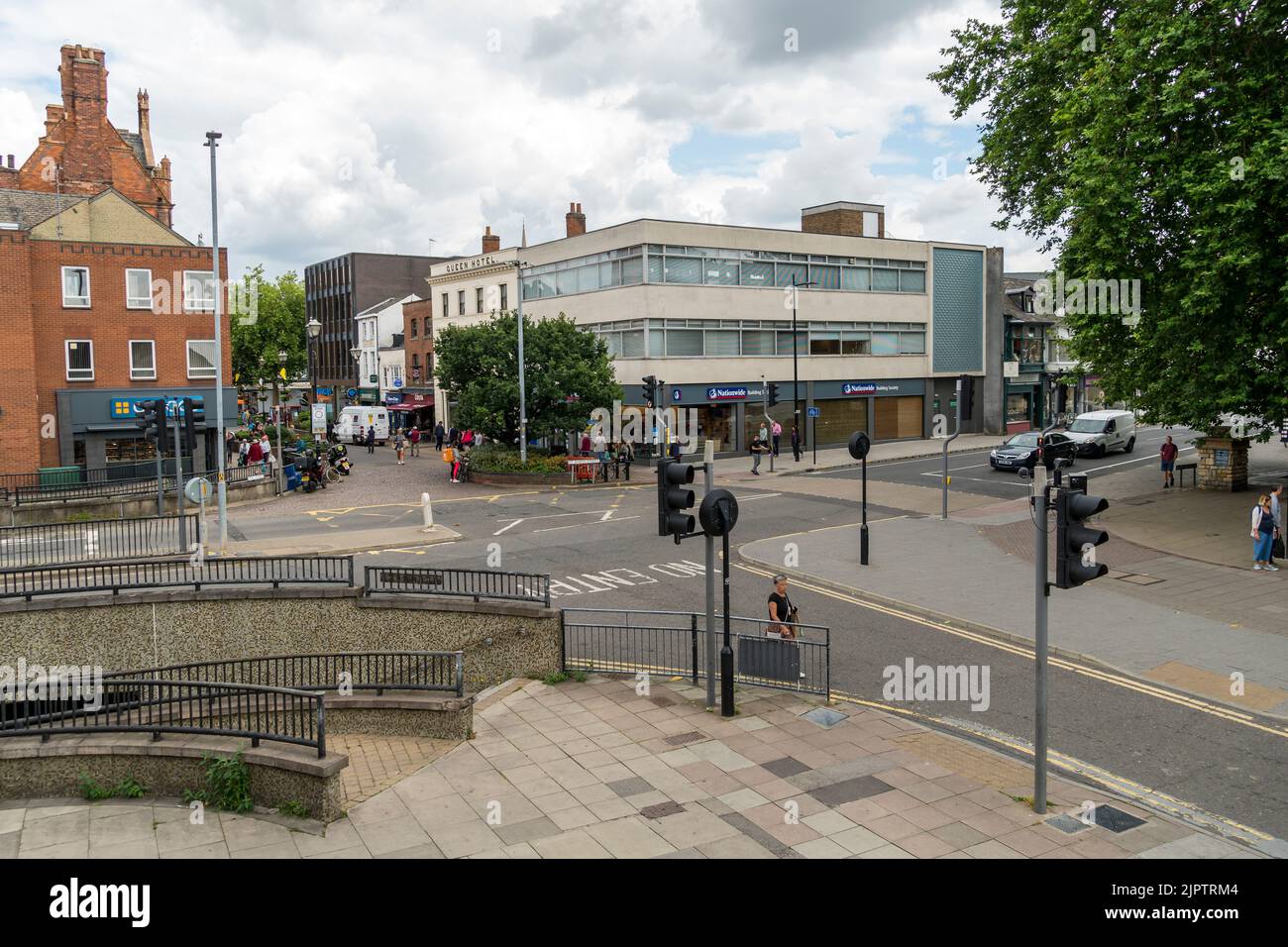 Steps and ramp to underpass hi-res stock photography and images - Alamy