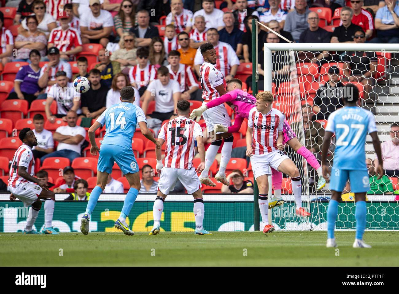 20th August 2022; Bet365 Stadium, Stoke, Staffordshire, England ...