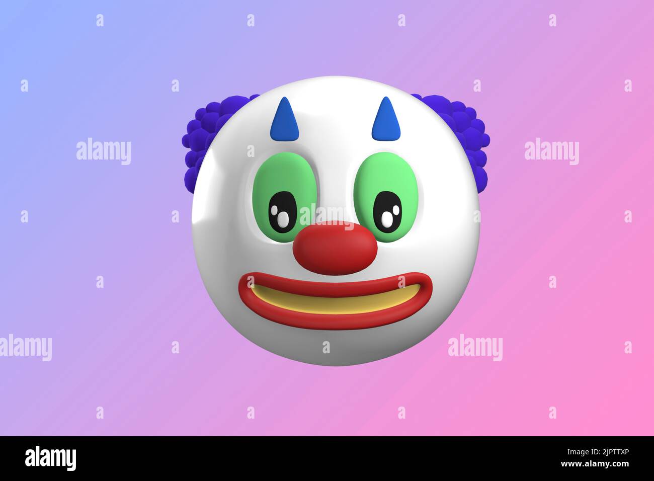 Smile emoji yellow gradient hi-res stock photography and images - Alamy