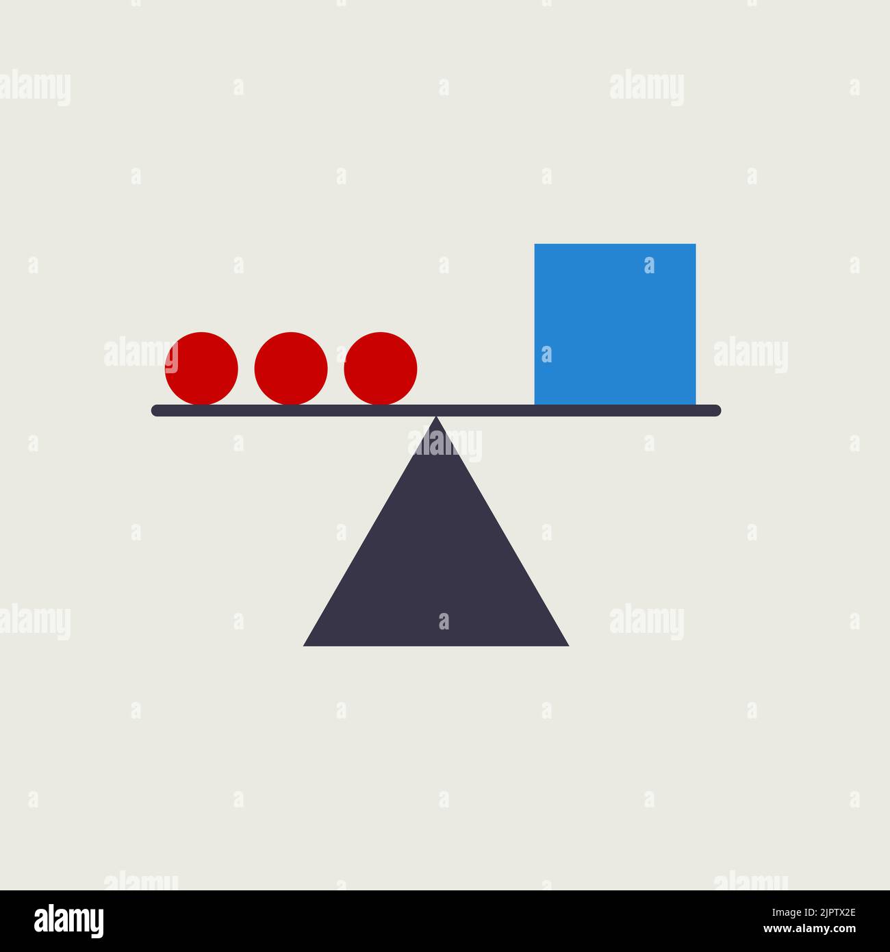 Balance icon, harmony poster, zen concept Stock Vector Image & Art - Alamy