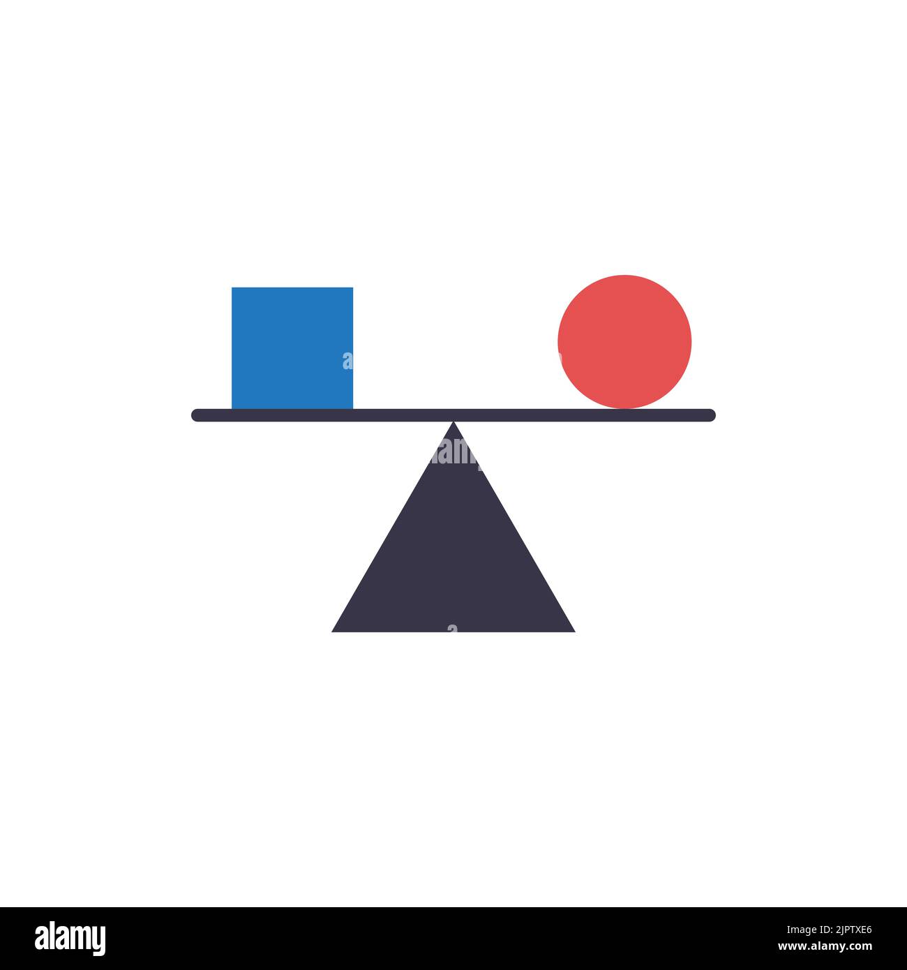 Balance icon, harmony poster, zen concept Stock Vector Image & Art - Alamy