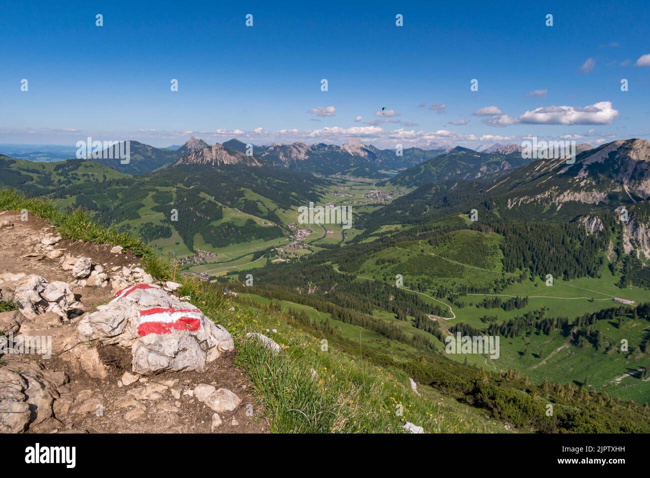 Climbing the Edelrid Via Ferrata to the Iseler summit near Oberjoch Bad ...