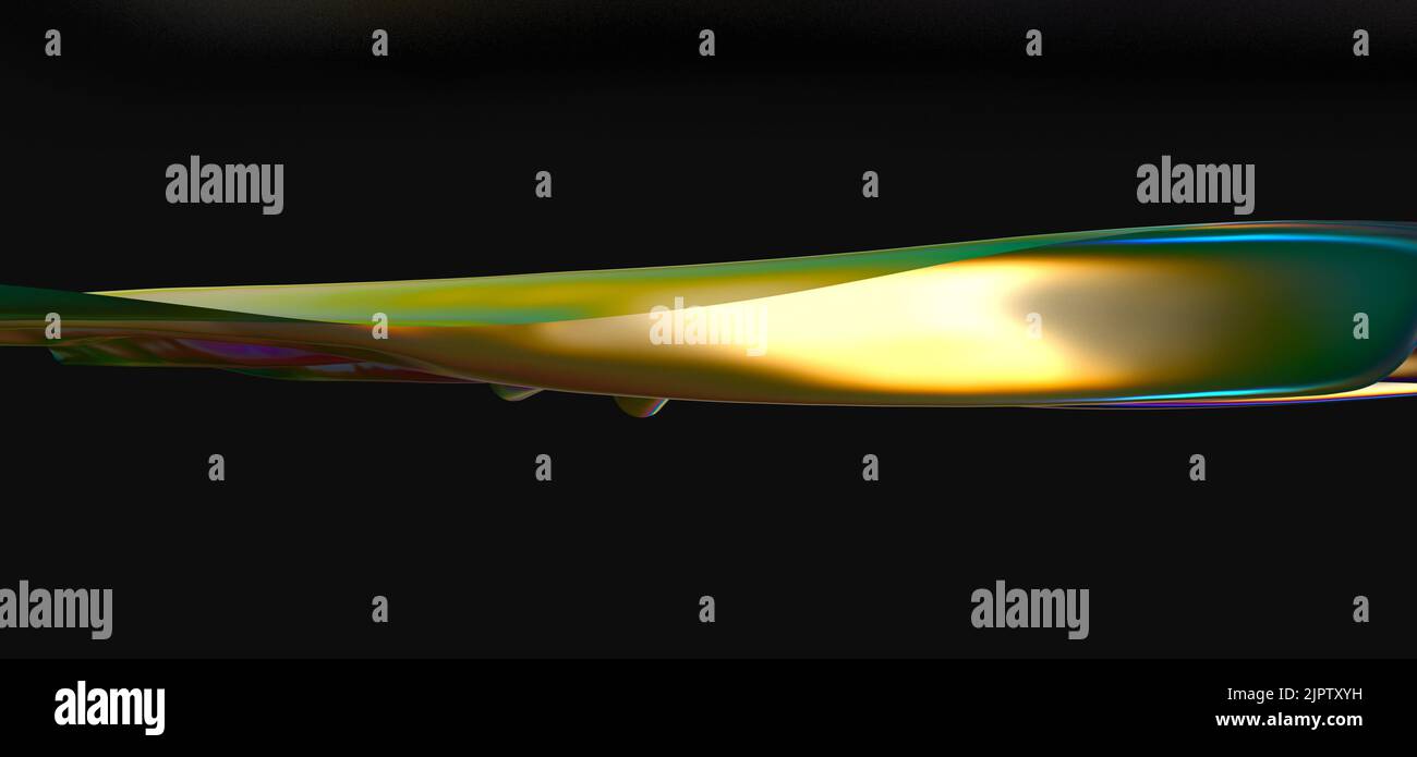 A 3D rendering of a shiny chromatic fabric background Stock Photo - Alamy