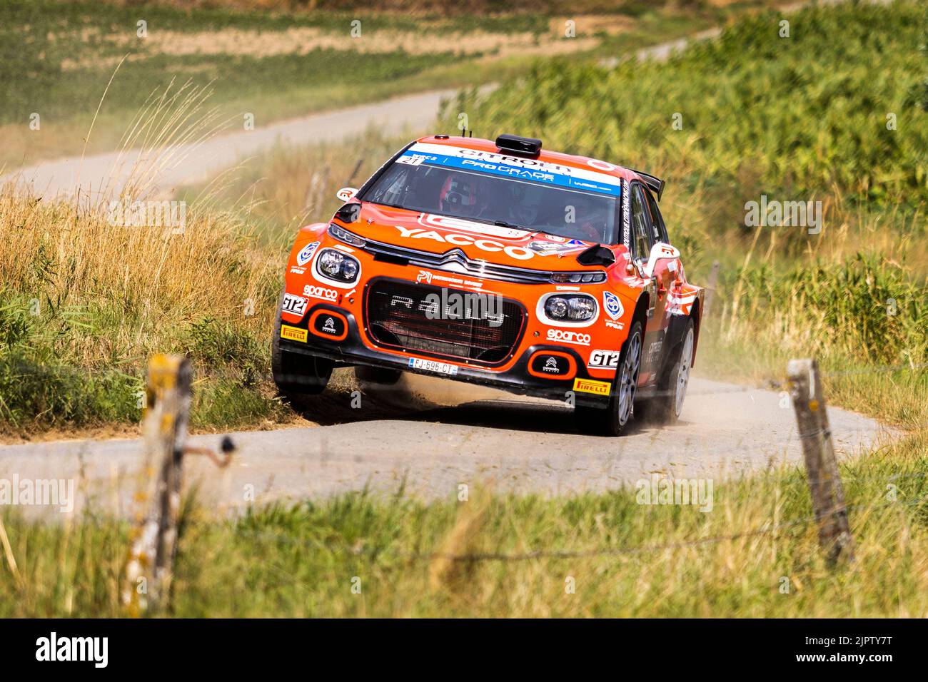 21 ROSSEL Yohan (fra), SARREAUD Valentin (fra), Citroen C3, action ...
