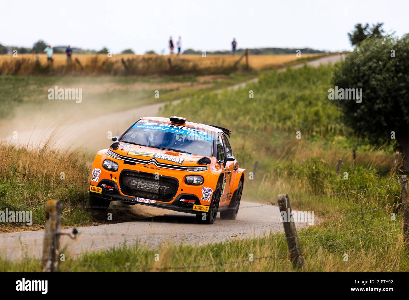 27 VANNESTE Davy (bel), D' ALLEINE Kris (bel), Citroen C3, action ...