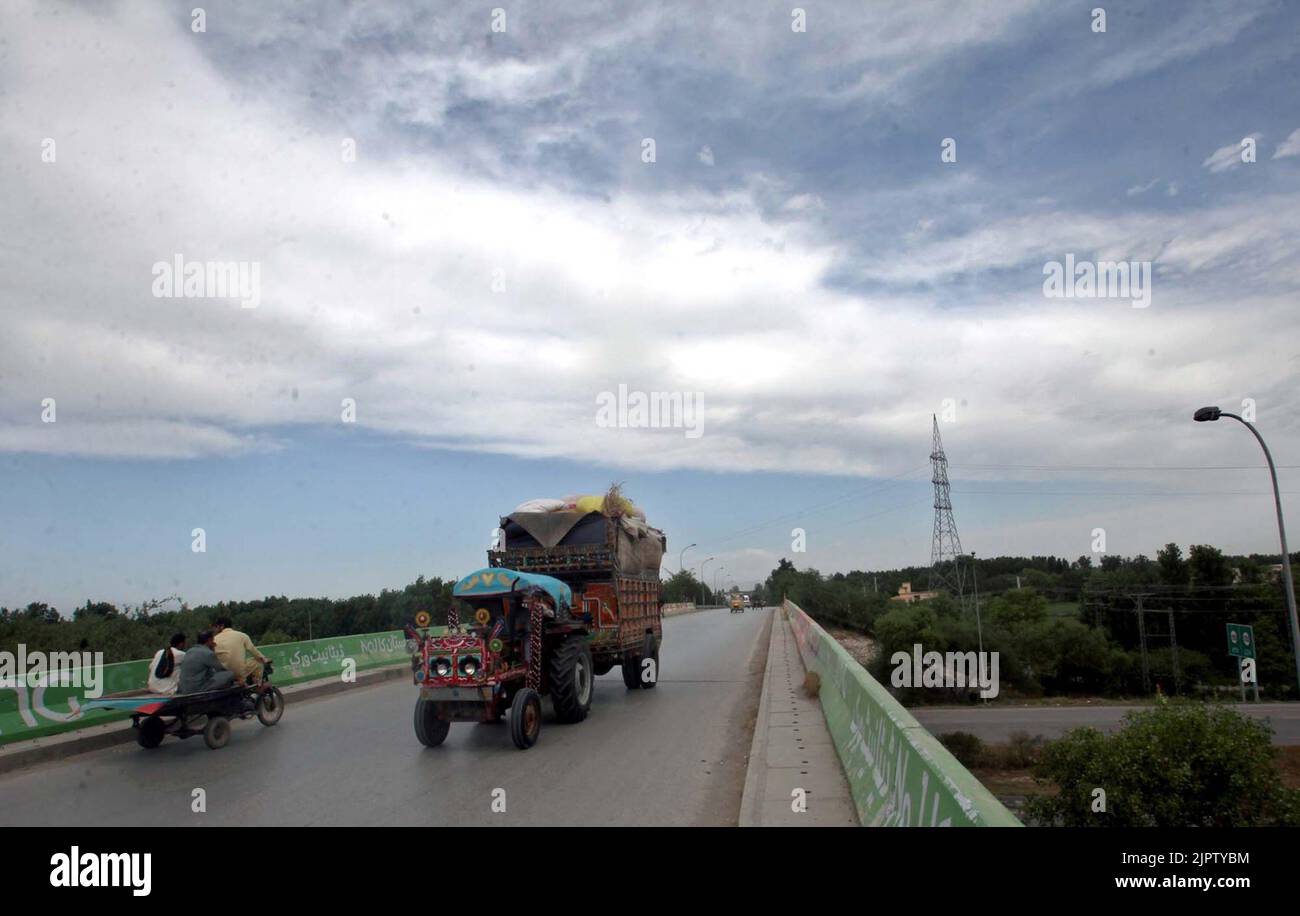 Beautiful eye catching view of dark clouds during cloudy weather after ...