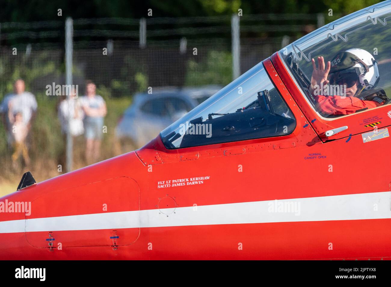 London Southend Airport, Essex, UK. 20th Aug, 2022. The RAF’s Red ...