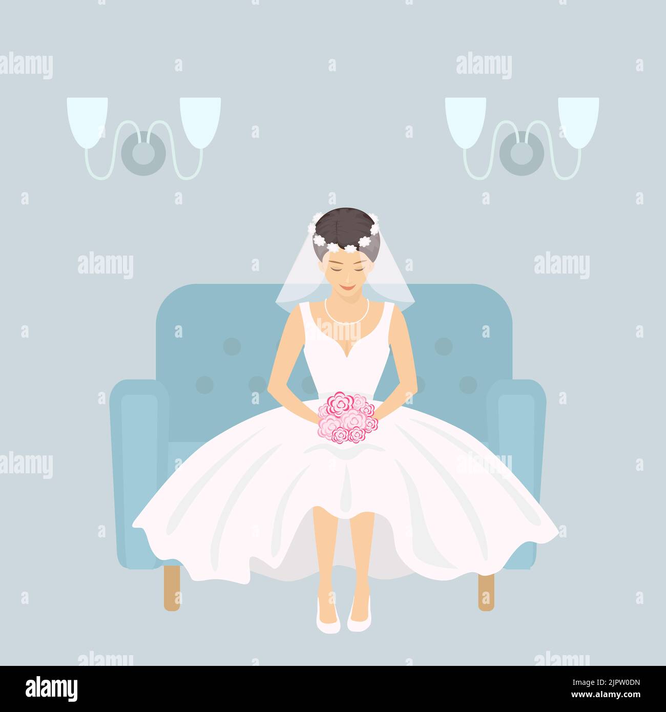 Married in japan Stock Vector Images - Alamy