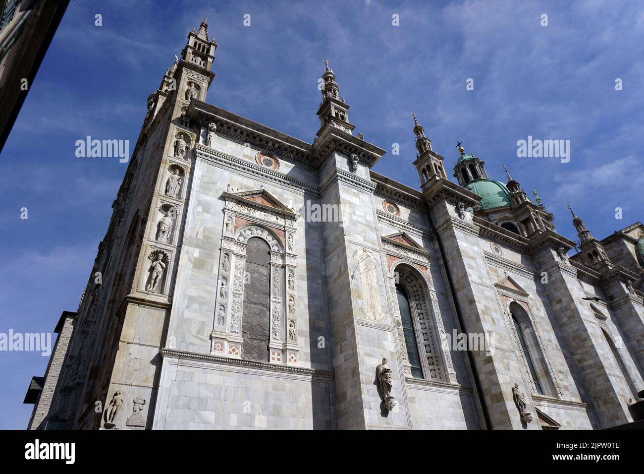 Como, Italy. Santa Maria Assunta cathedral Stock Photo - Alamy