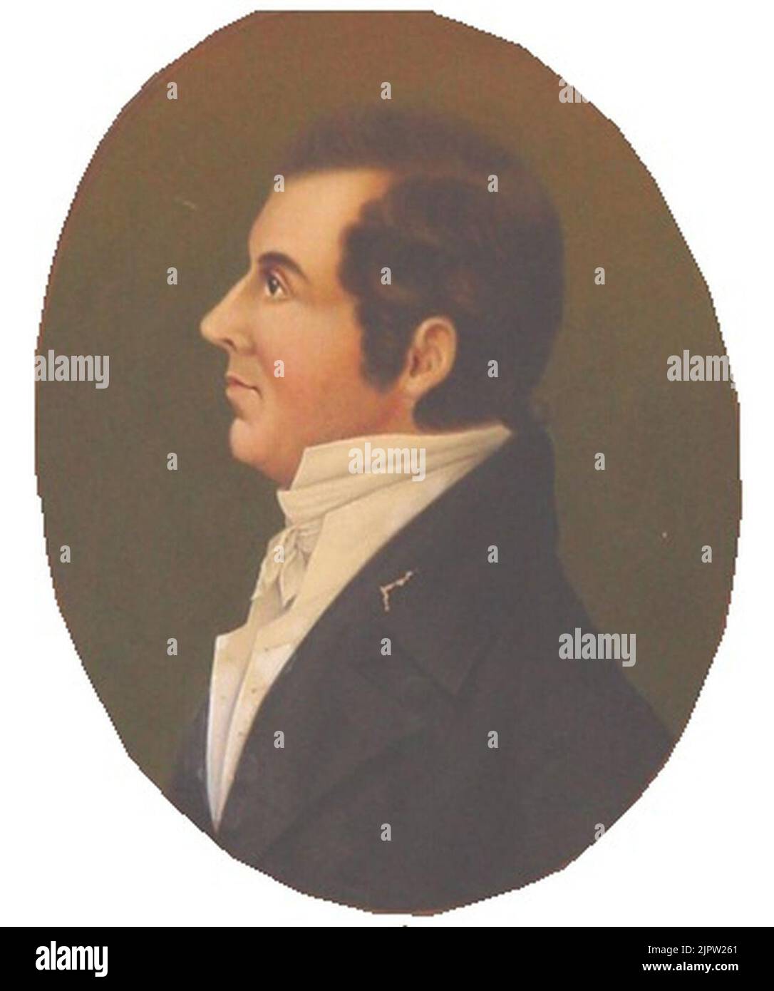 Edward Tiffin at statehouse Stock Photo - Alamy