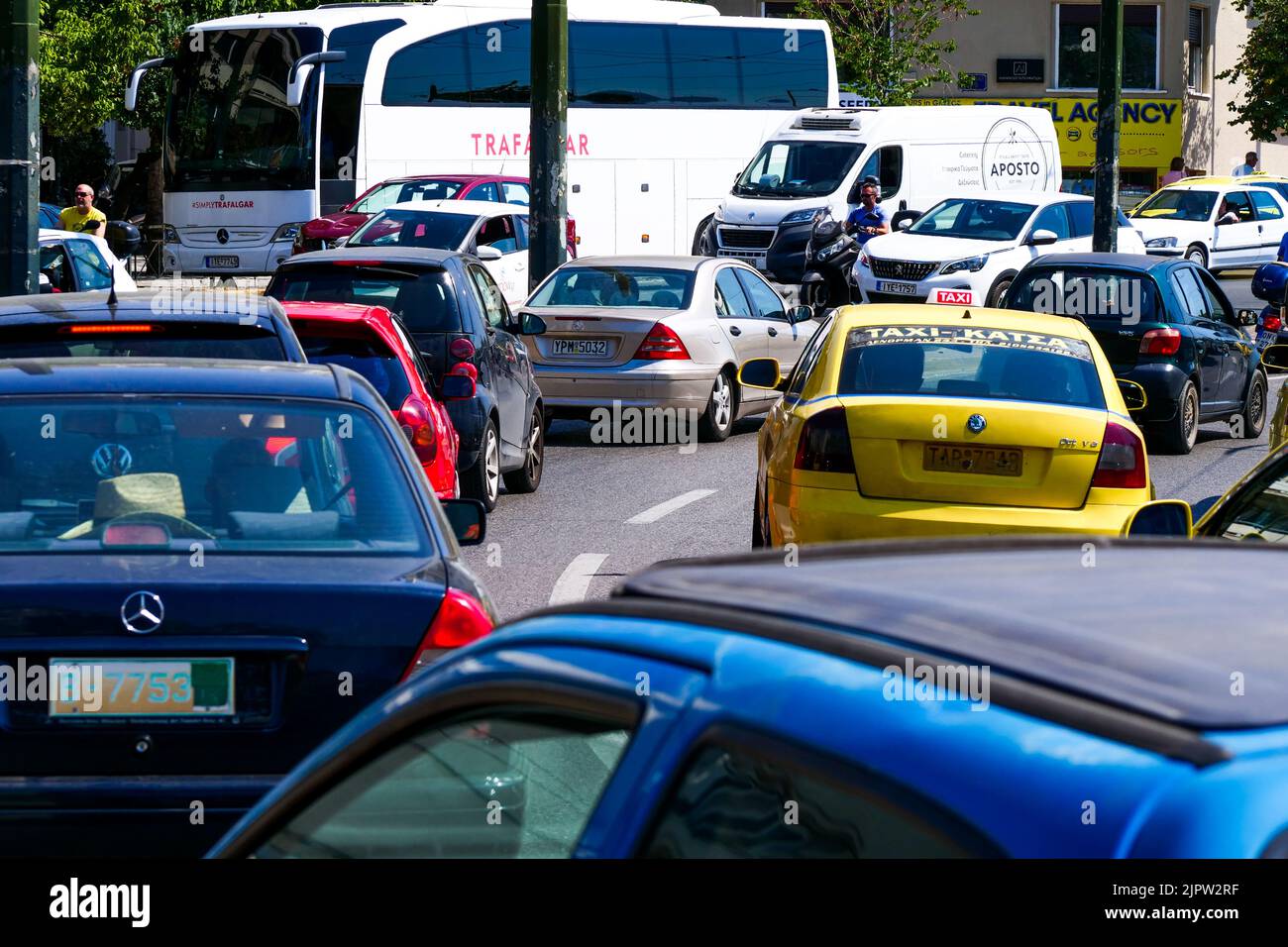 Greek capitale hi-res stock photography and images - Alamy