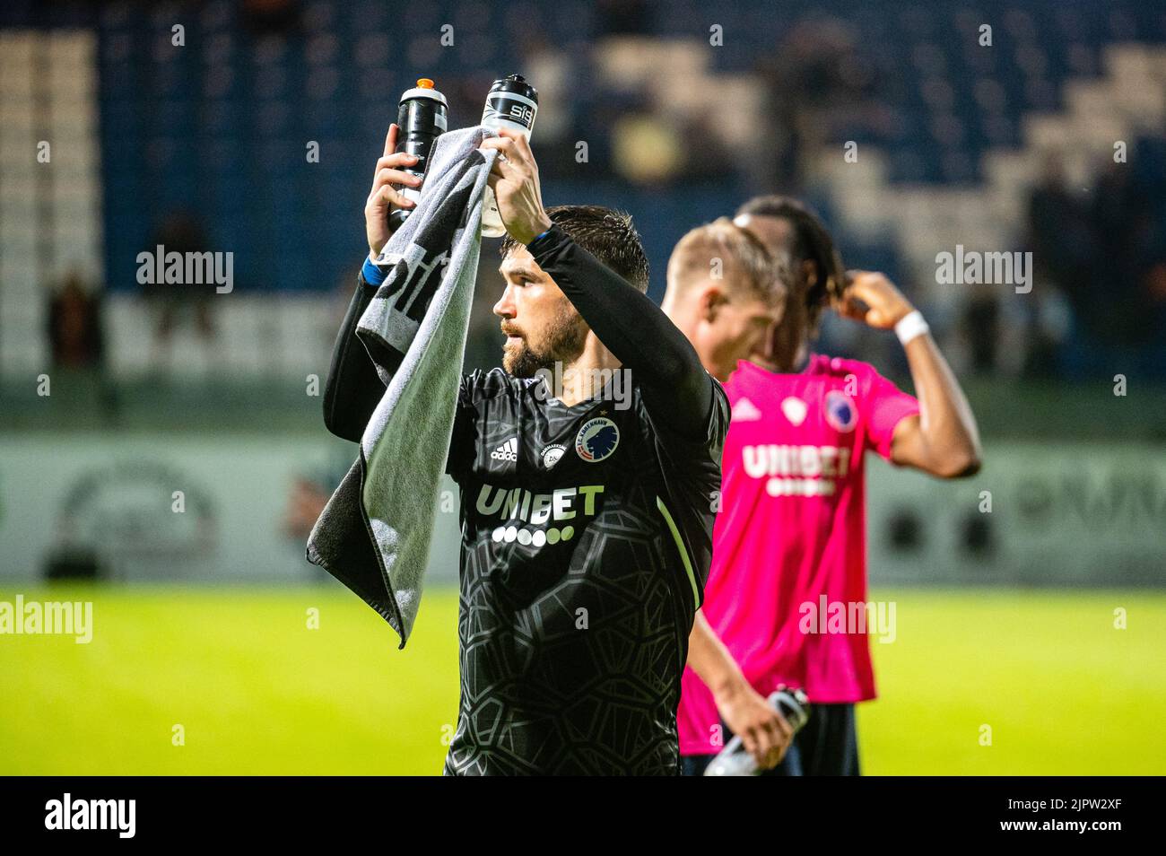 Lyngby, Denmark. 19th, August 2022. Goalkeeper Mathew Ryan (51) of FC ...