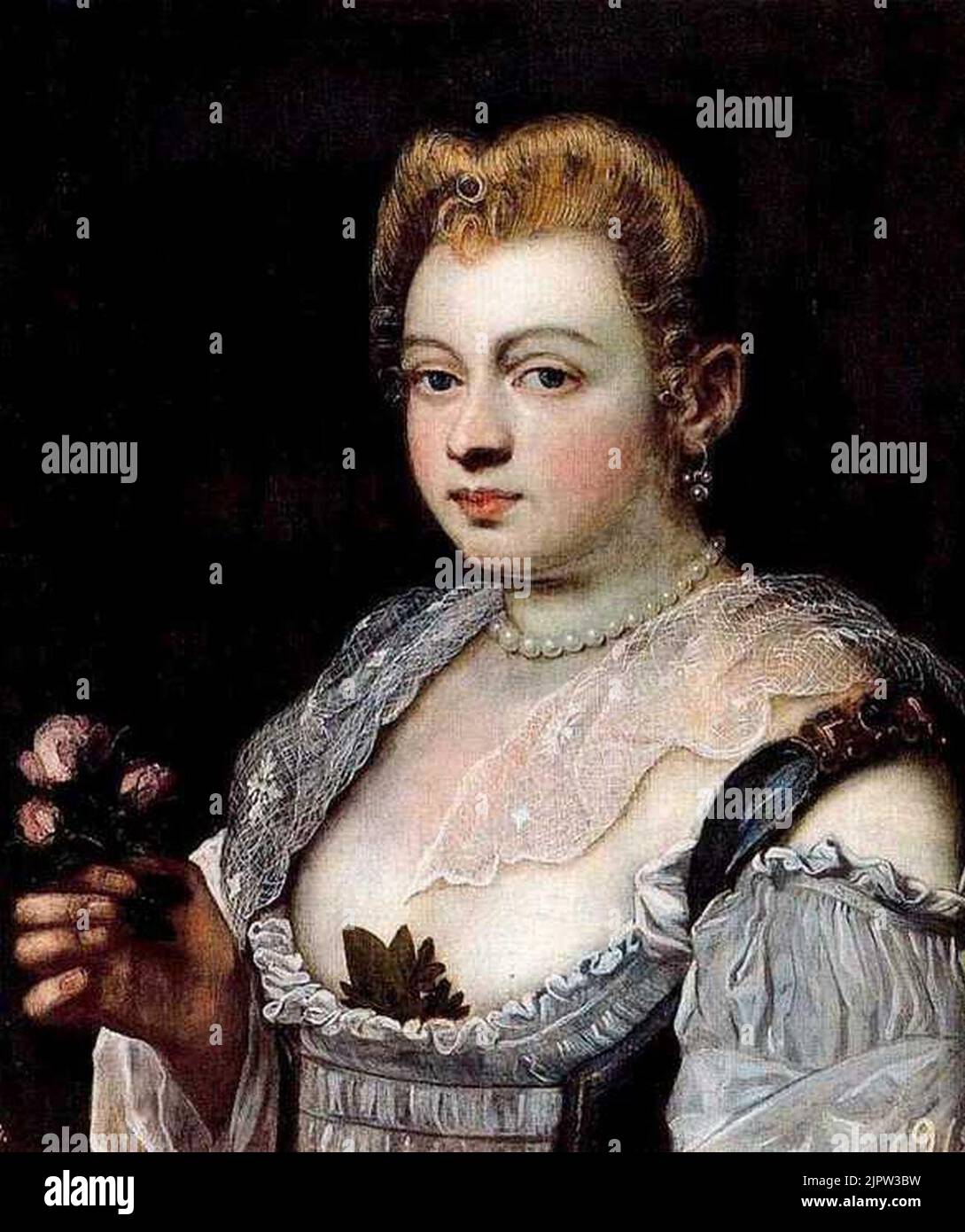 Il Tintoretto Flora Stock Photo - Alamy