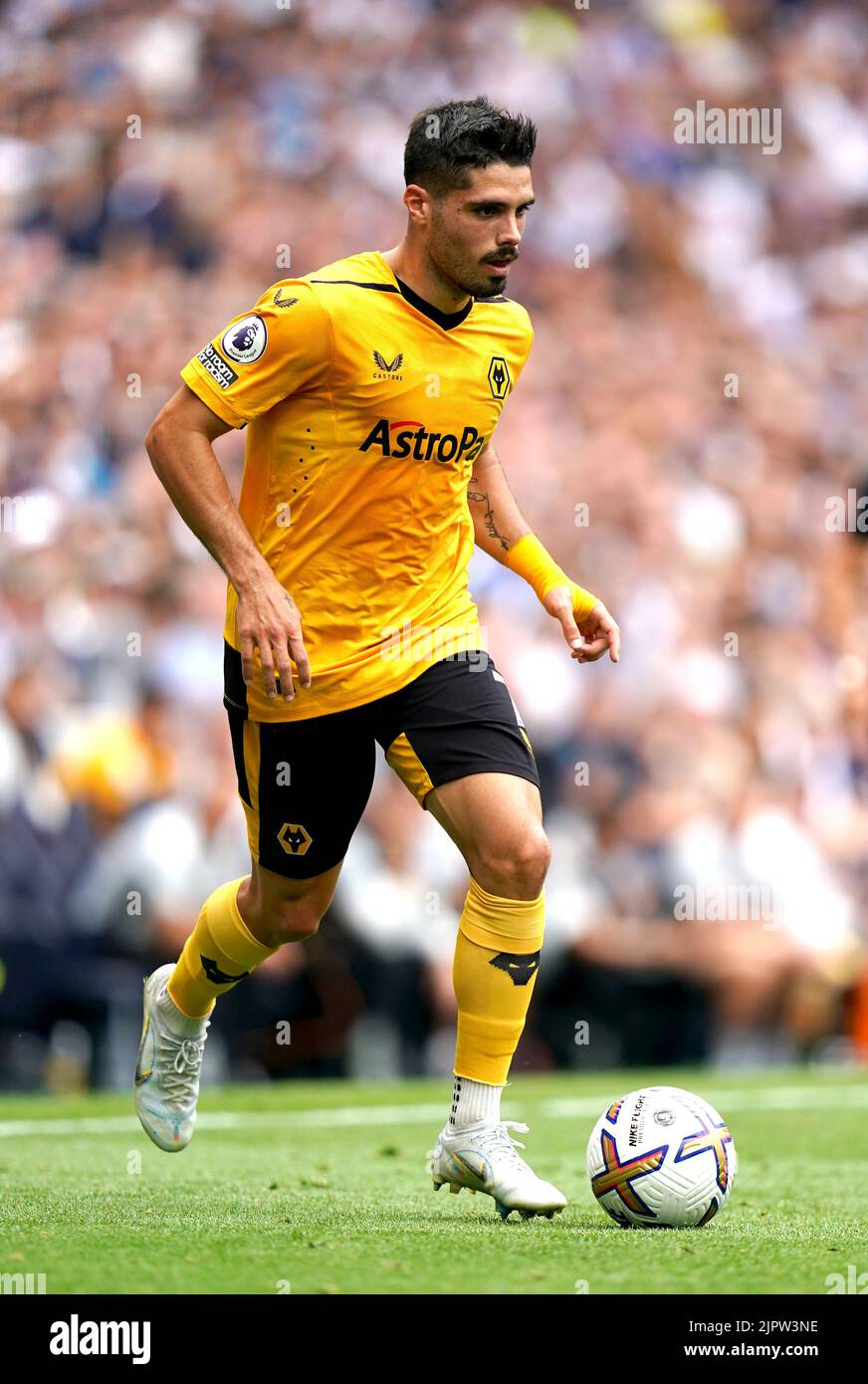 Wolverhampton Wanderers' Pedro Neto during the Premier League match at ...